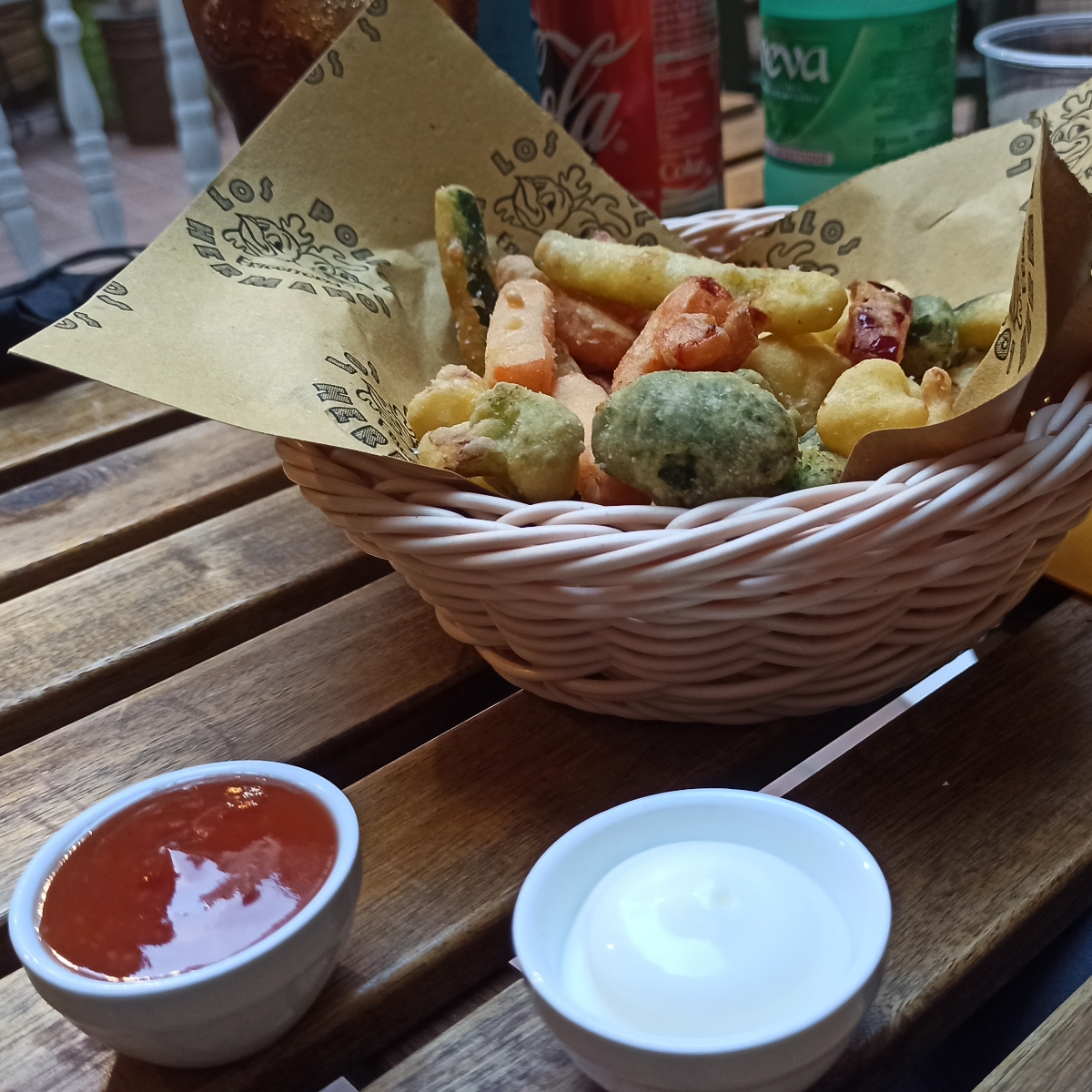 Verdure pastellate at Los Pollos Hermanos, Rome - Vegan Dish Reviews ...