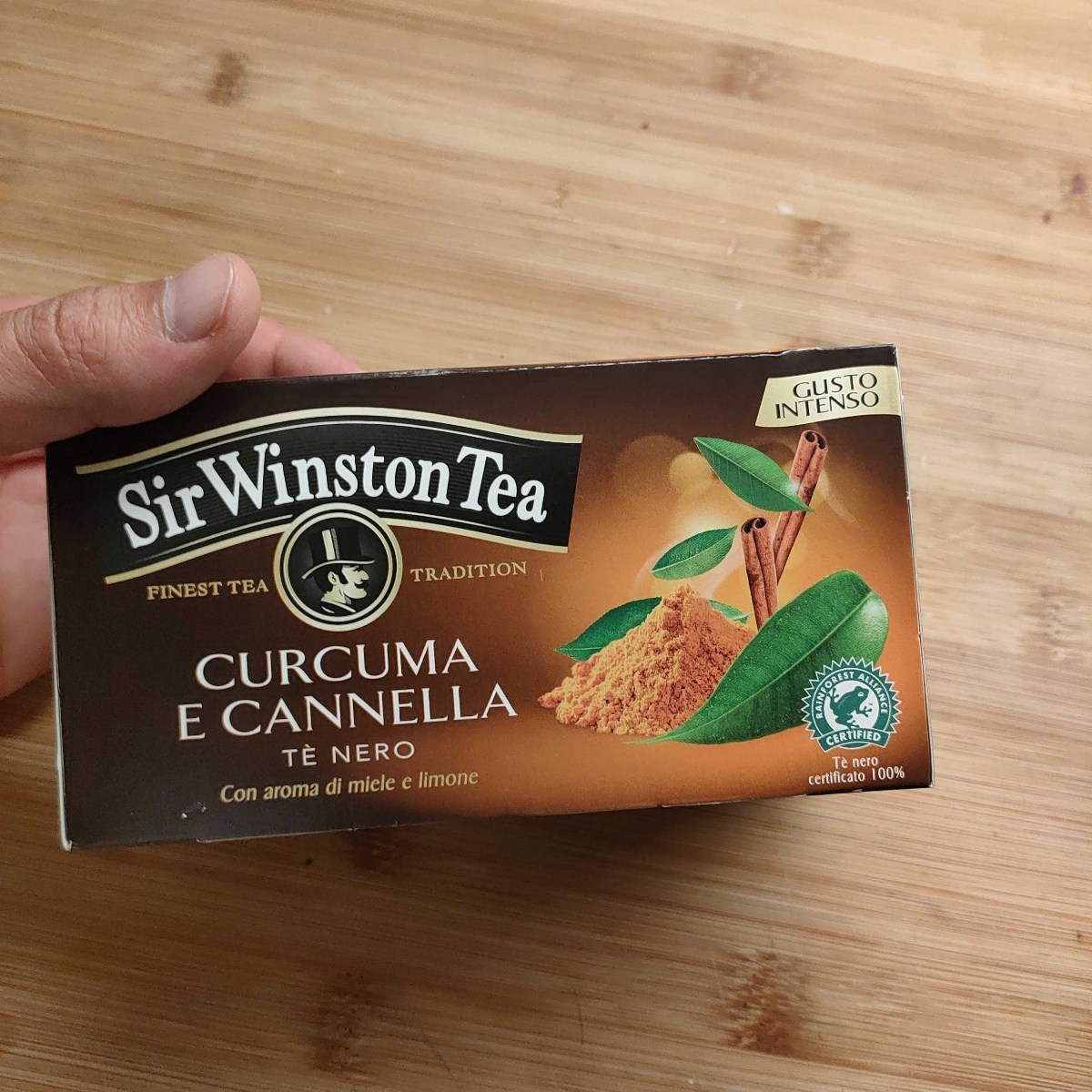 Tè nero curcuma e cannella from Sir Winston Tea - Vegan Product Reviews ...