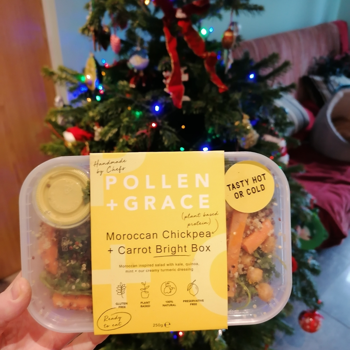 Moroccan Chickpea & Carrot Bright Box from Pollen + Grace - Vegan ...