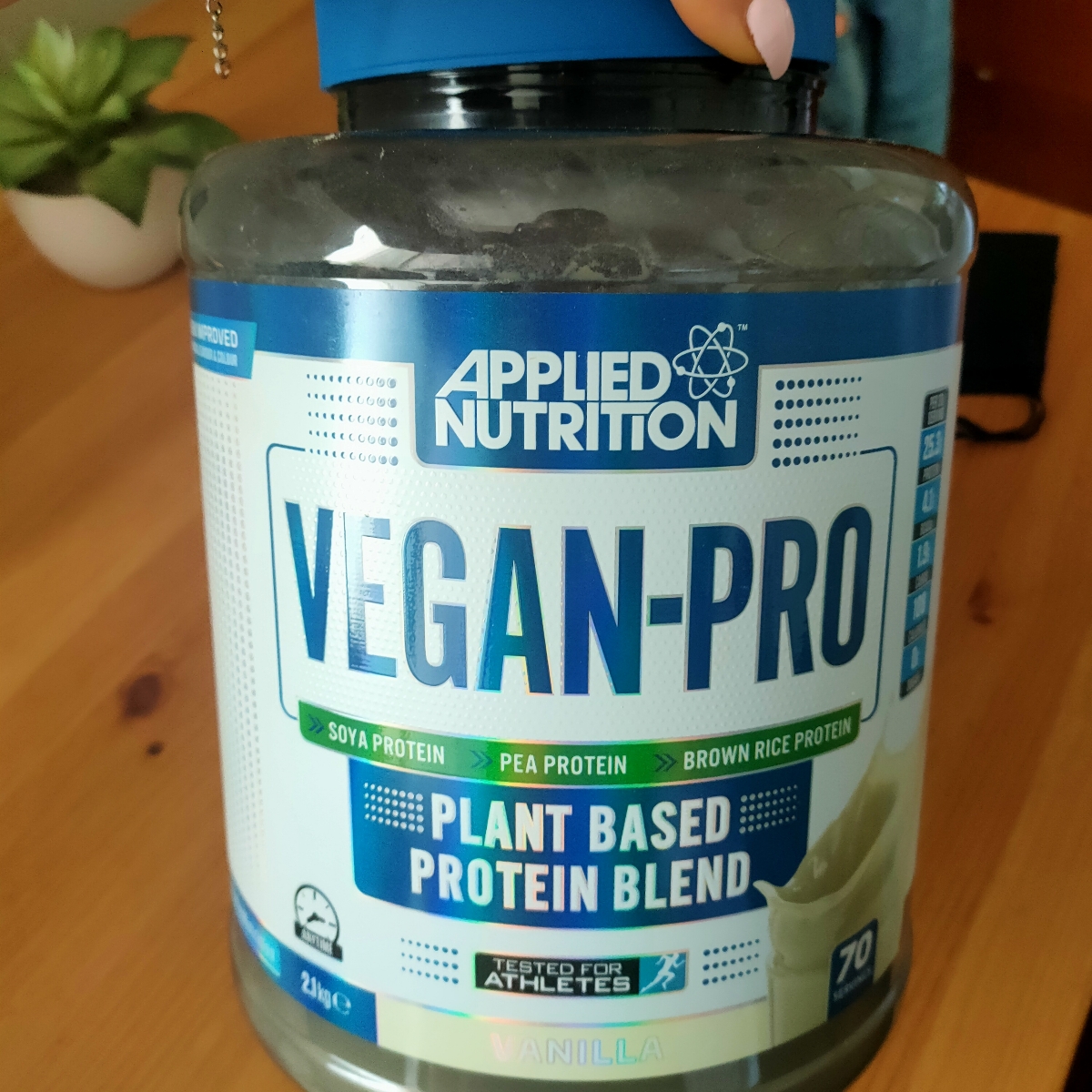Vegan - pro Vanilla from Applied Nutrition - Vegan Product Reviews ...