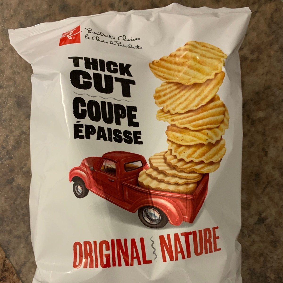 Thick Cut Original Potato Chips from President's Choice - Vegan Product ...