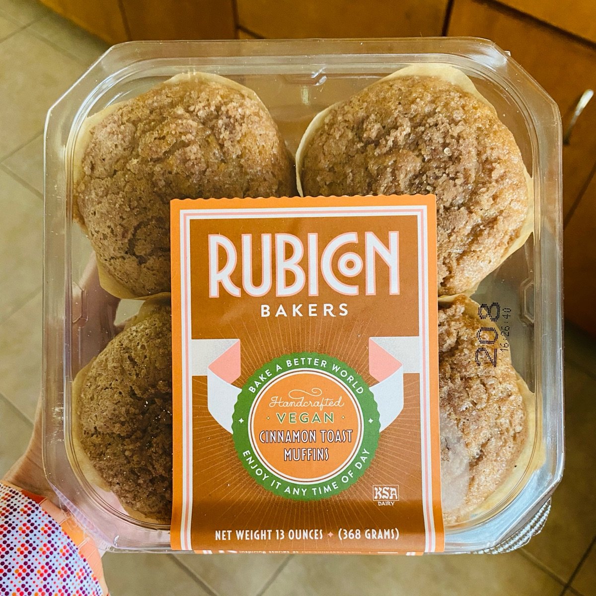 Cinnamon Toast Muffins from Rubicon Bakers - Vegan Product Reviews ...