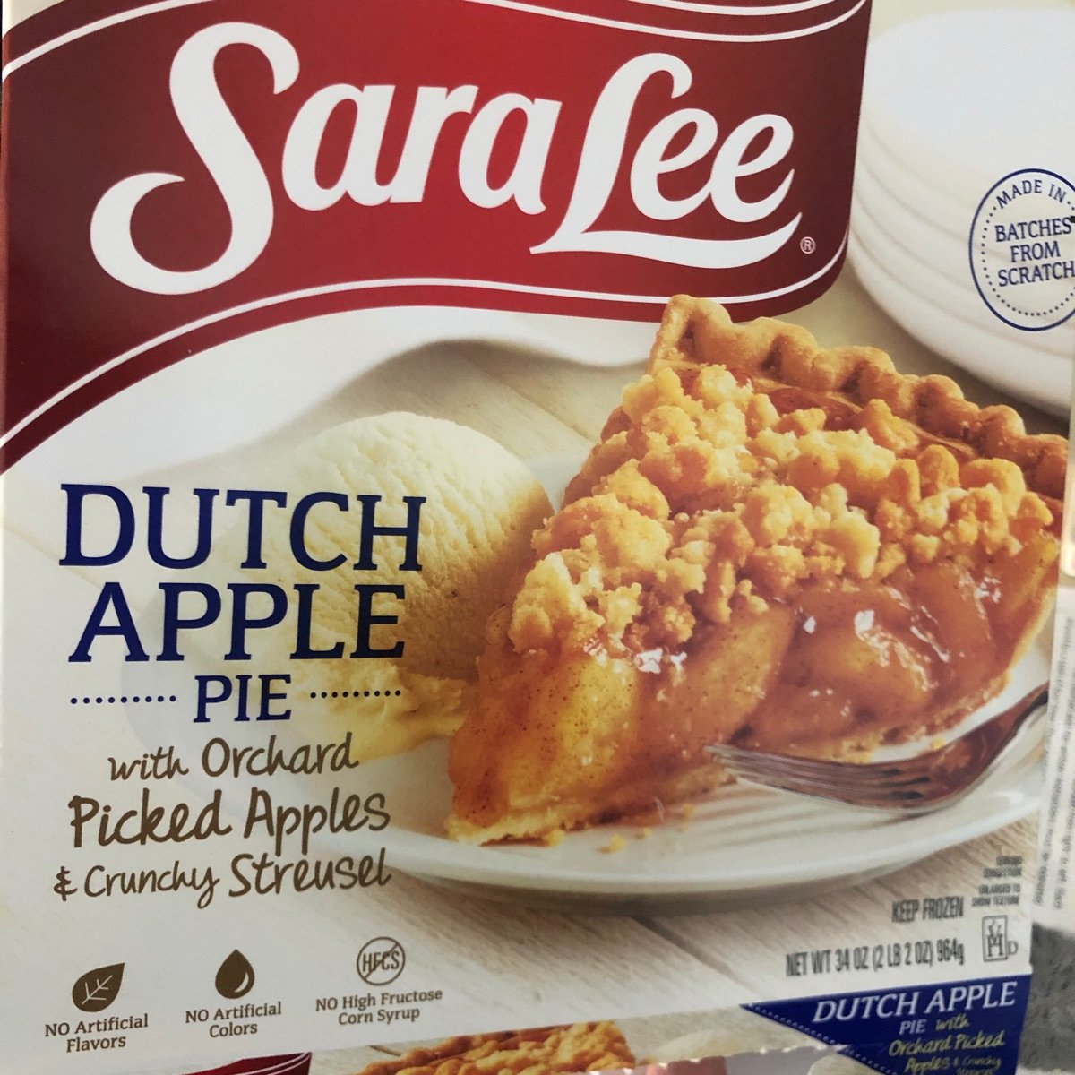 Dutch Apple Pie from Sara Lee - Vegan Product Reviews & Ratings | abillion
