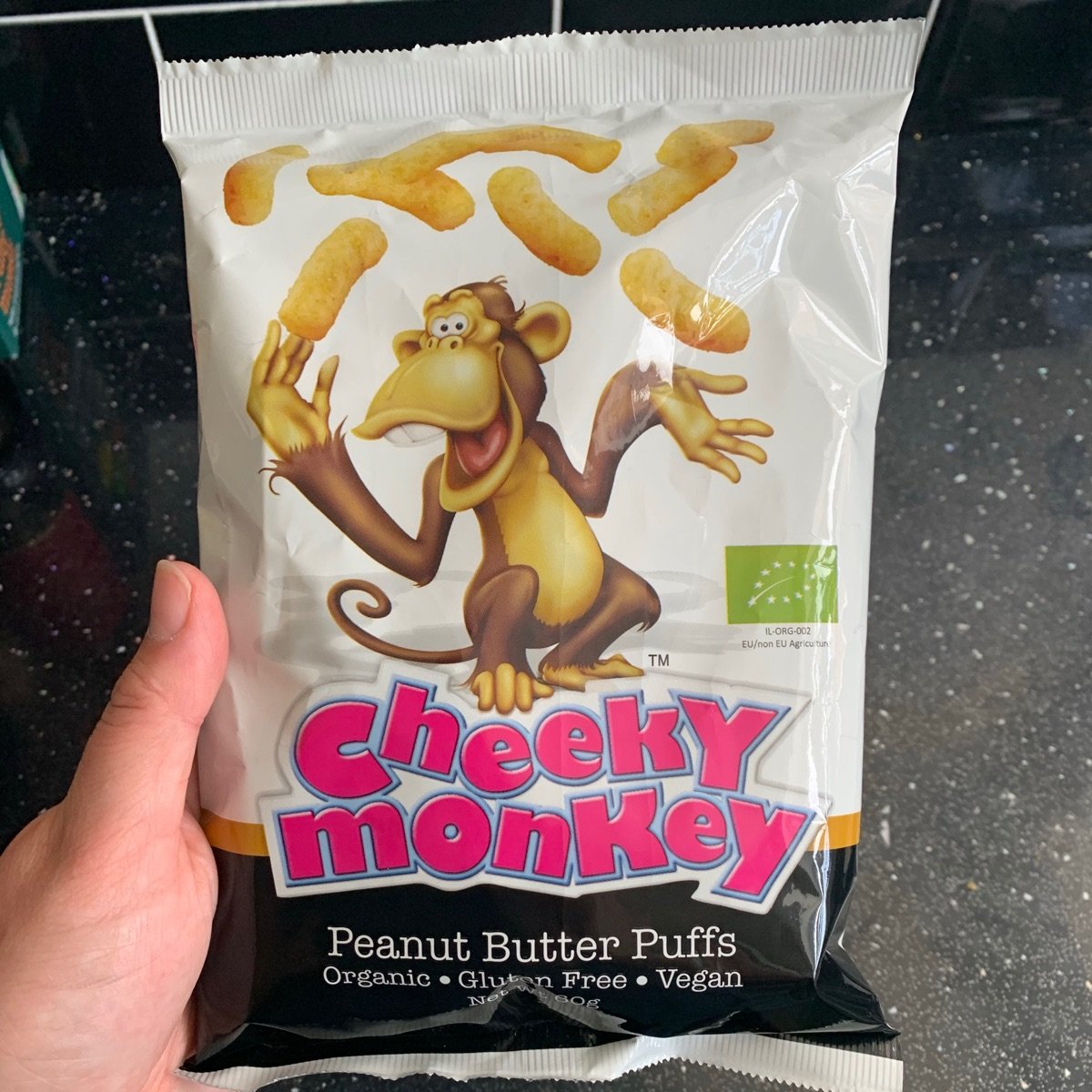 Peanut Butter Puffs from Cheeky Monkey - Vegan Product Reviews ...