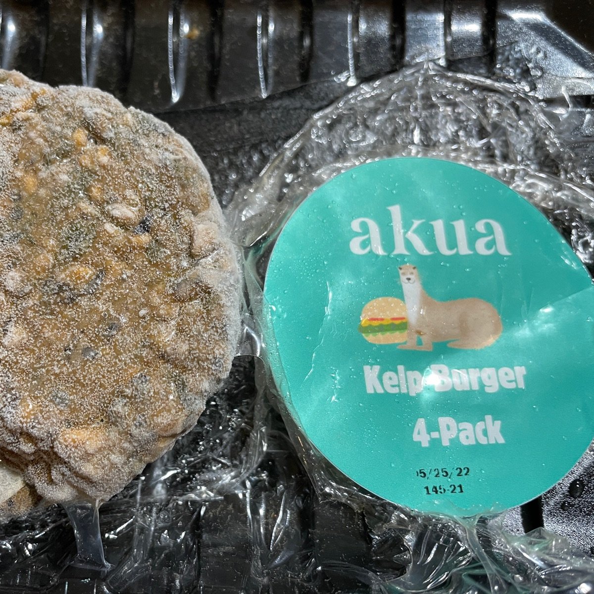 Kelp burger from Akua - Vegan Product Reviews & Ratings | abillion