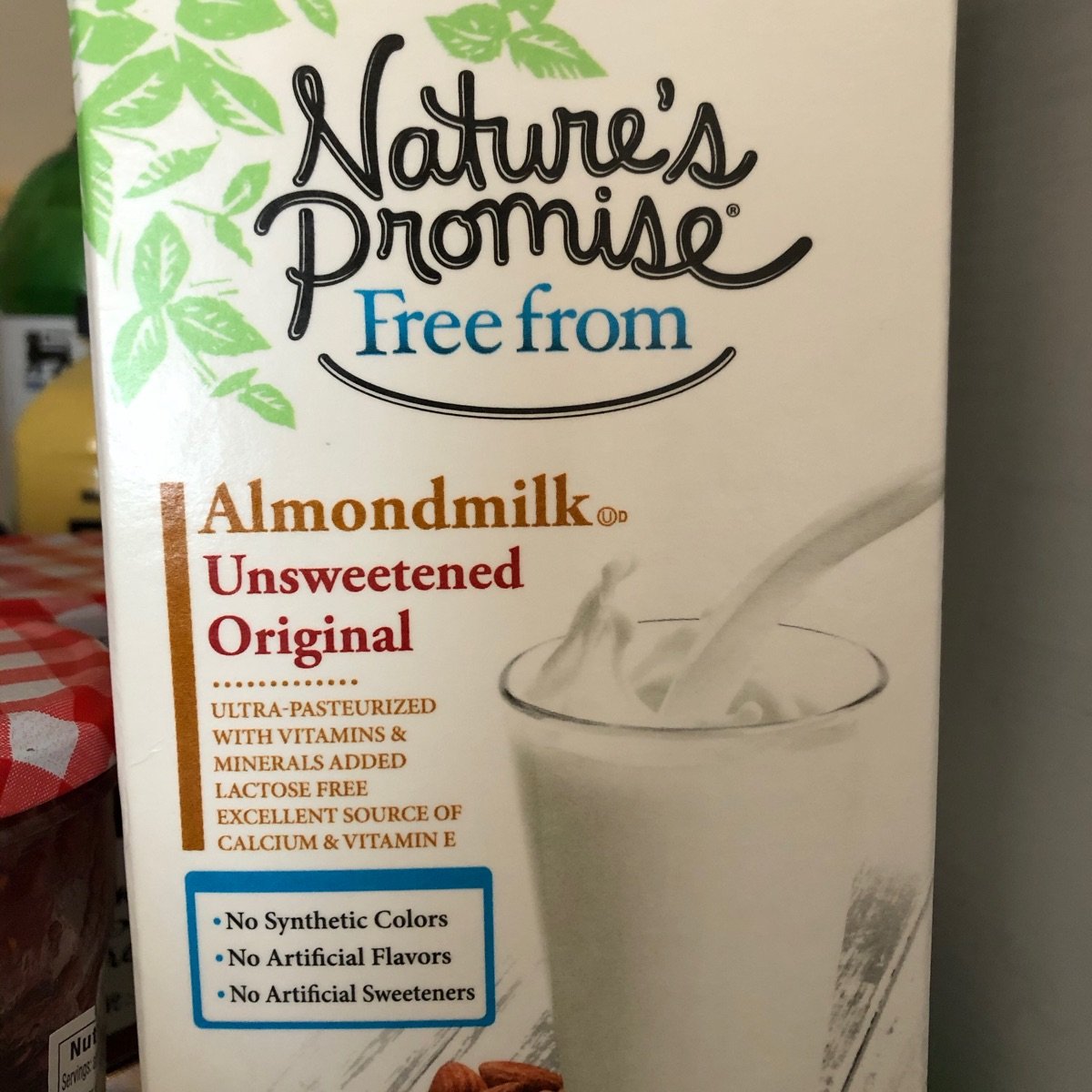 Unsweeted Original Almond milk from Nature's Promise - Vegan Product ...