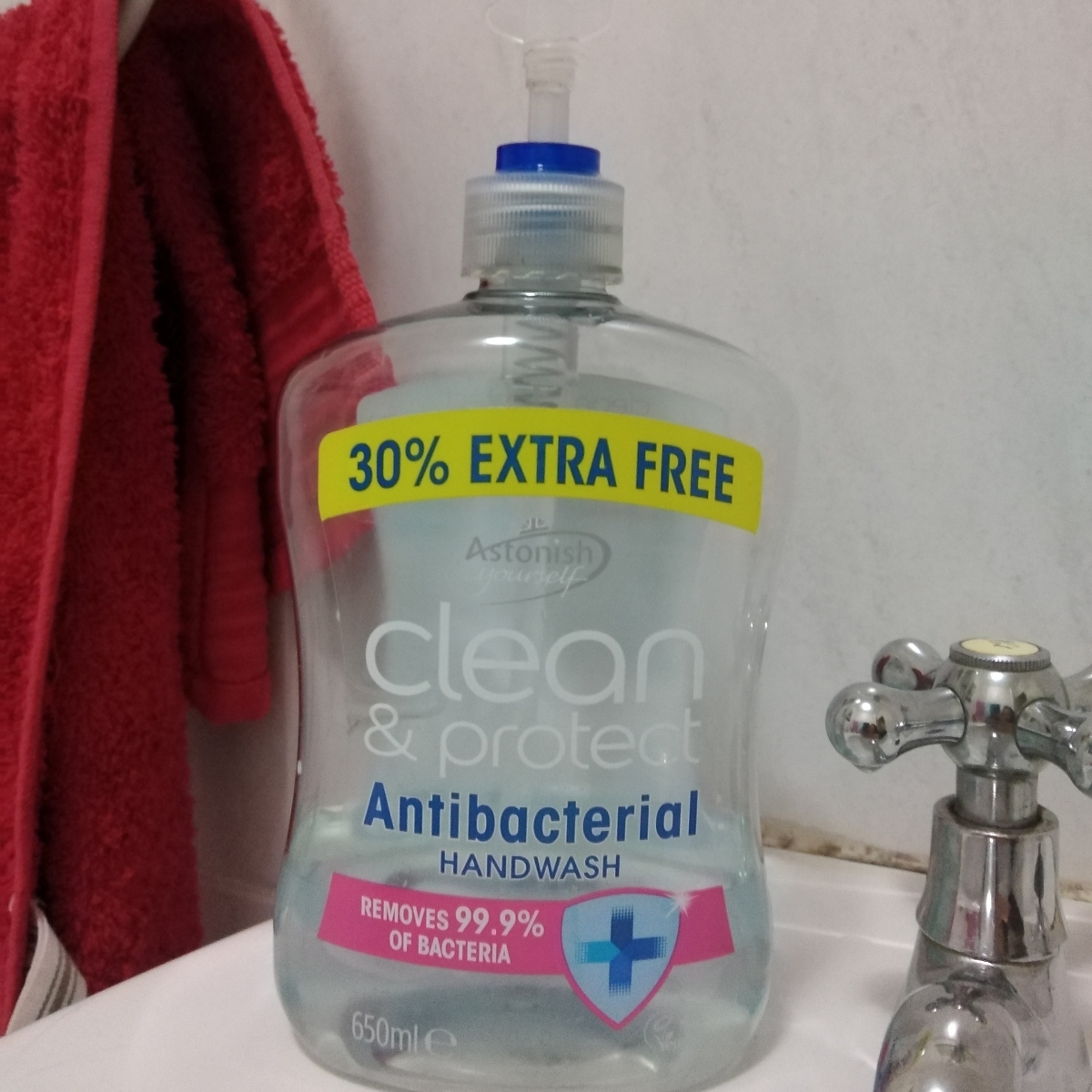 Clean and protect antibacterial handwash from Astonish - Vegan Product ...