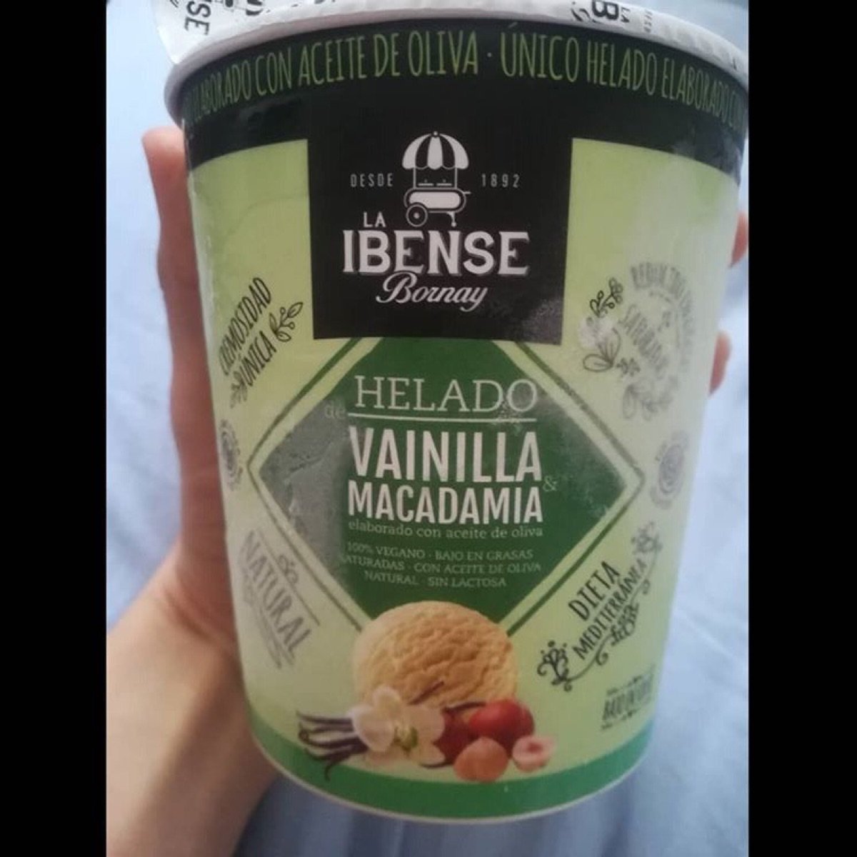 Helado Macadamia from Libanius - Vegan Product Reviews & Ratings | abillion