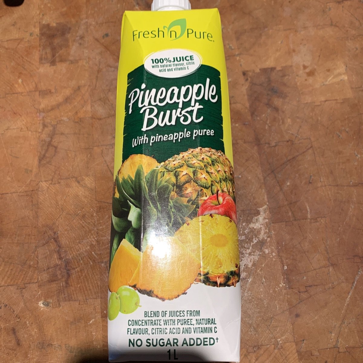 Pineapple Burst from Fresh n pure - Vegan Product Reviews & Ratings ...