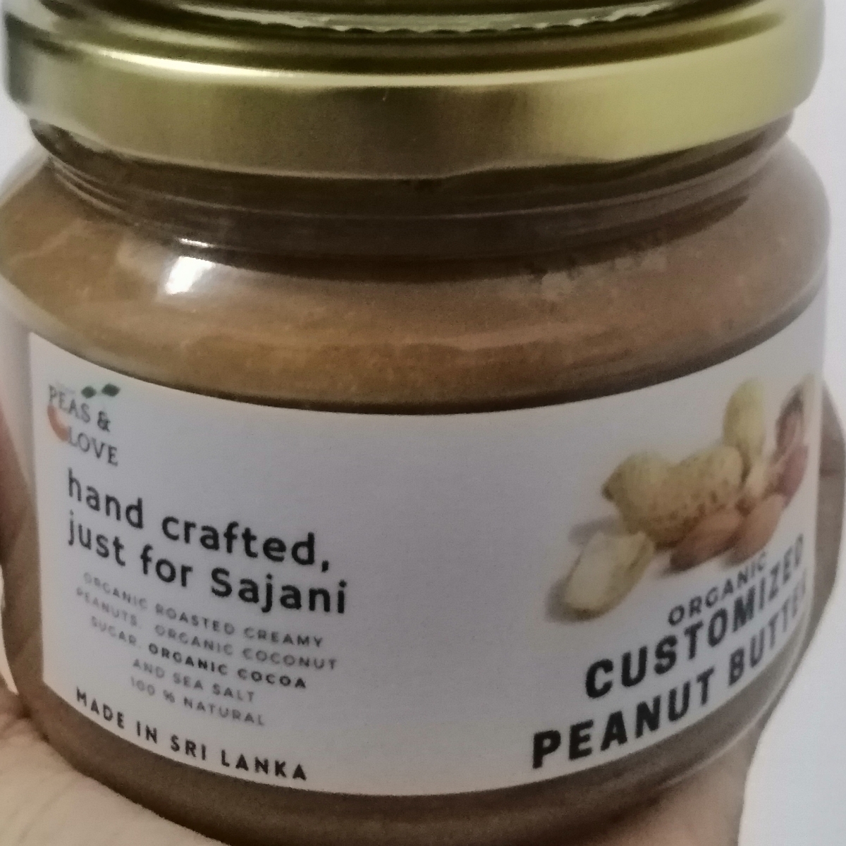 Customized Peanut Butter from Peas&love - Vegan Product Reviews ...