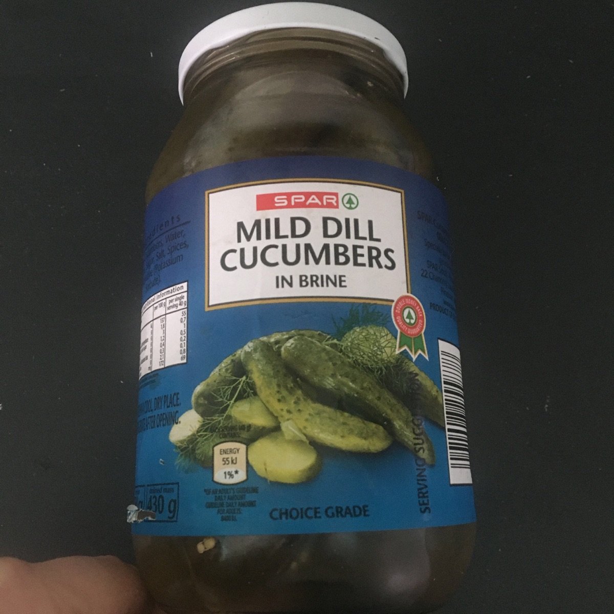 Mild Dill Cucumbers from Spar - Vegan Product Reviews & Ratings | abillion