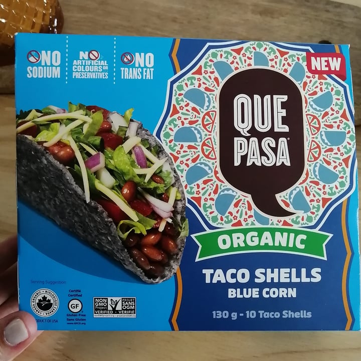 Que Pasa Blue Taco Shells Review | abillion