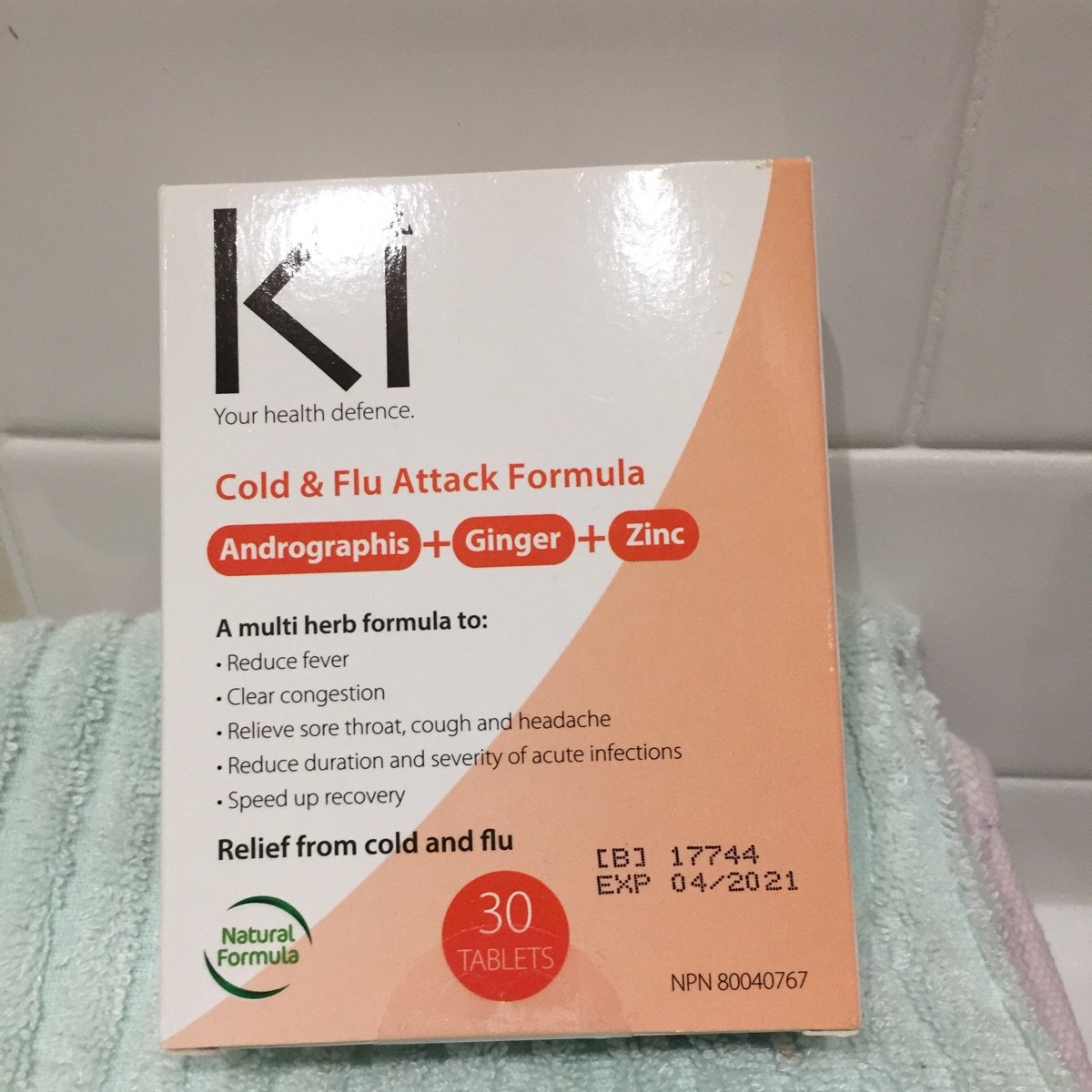 Cold + Flu Attack Formula from Ki - Vegan Product Reviews & Ratings ...