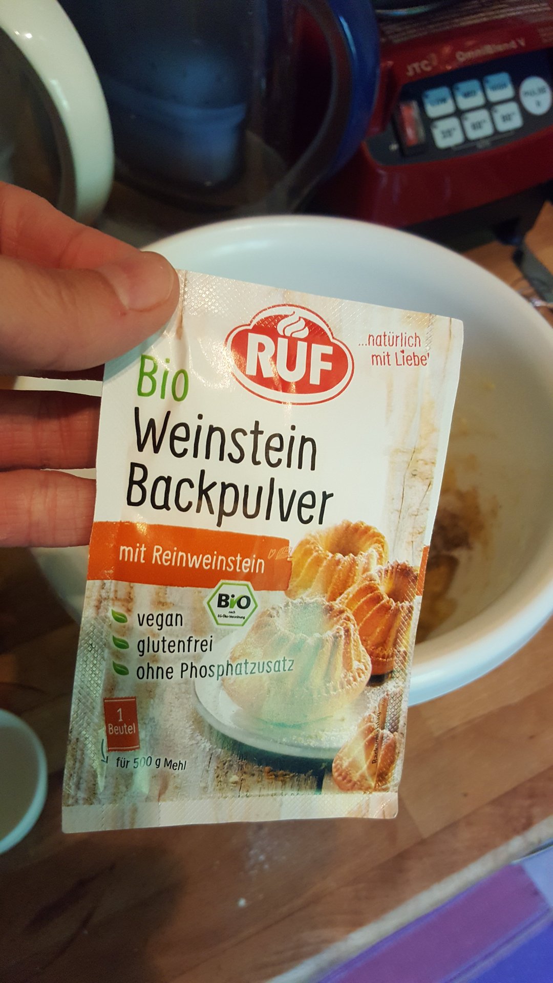 Bio Weinstein Backpulver from Ruf - Vegan Product Reviews & Ratings ...