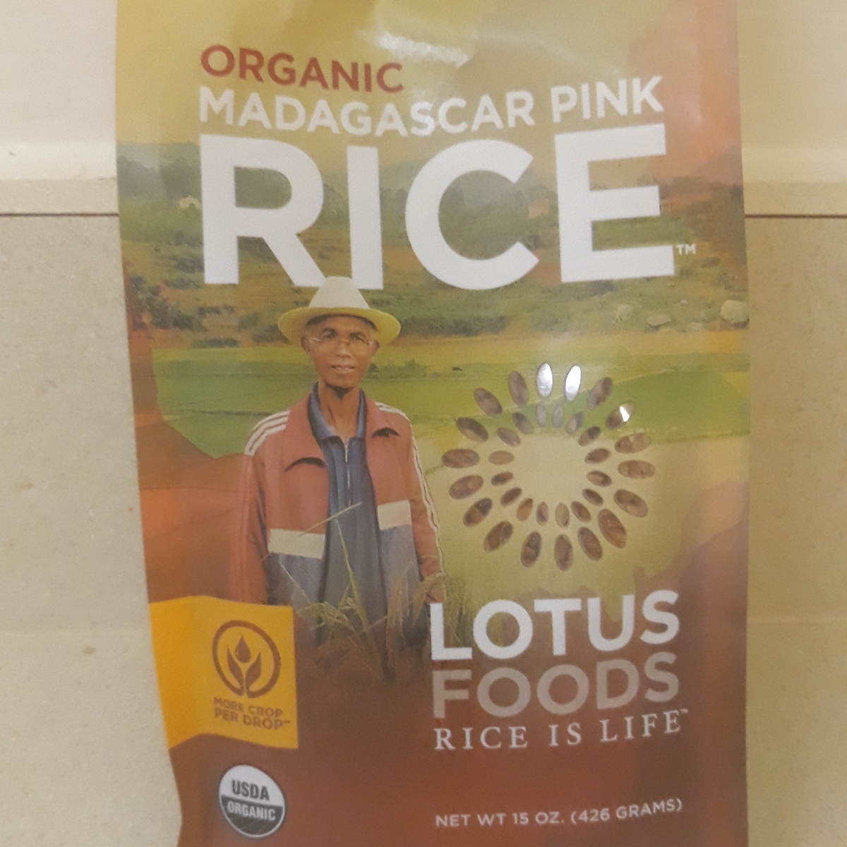 Organic pink rice from Lotus Foods (Rice Is Life) - Vegan Product ...
