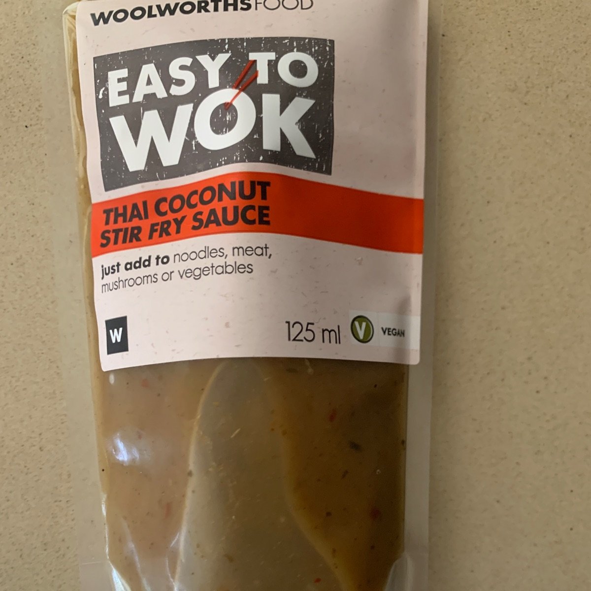Thai coconut stirfry sauce from Woolworths Food - Vegan Product Reviews ...