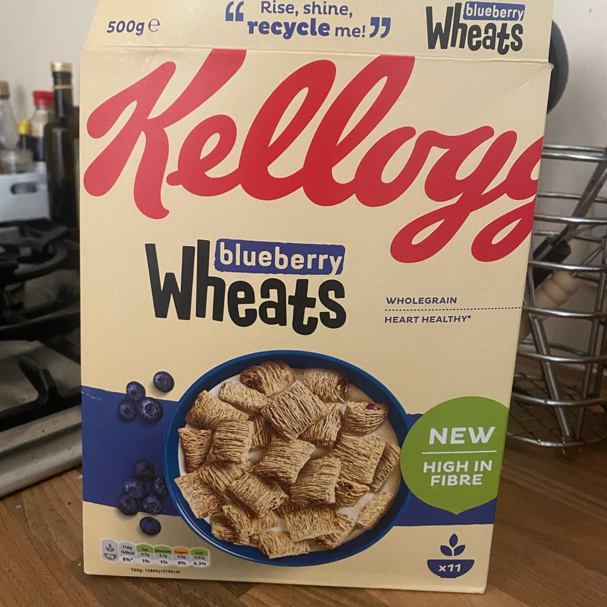 blueberry wheats from Kellogg's - Vegan Product Reviews & Ratings ...