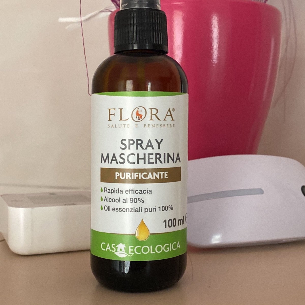 Spray Mascherina from Flora - Vegan Product Reviews & Ratings | abillion