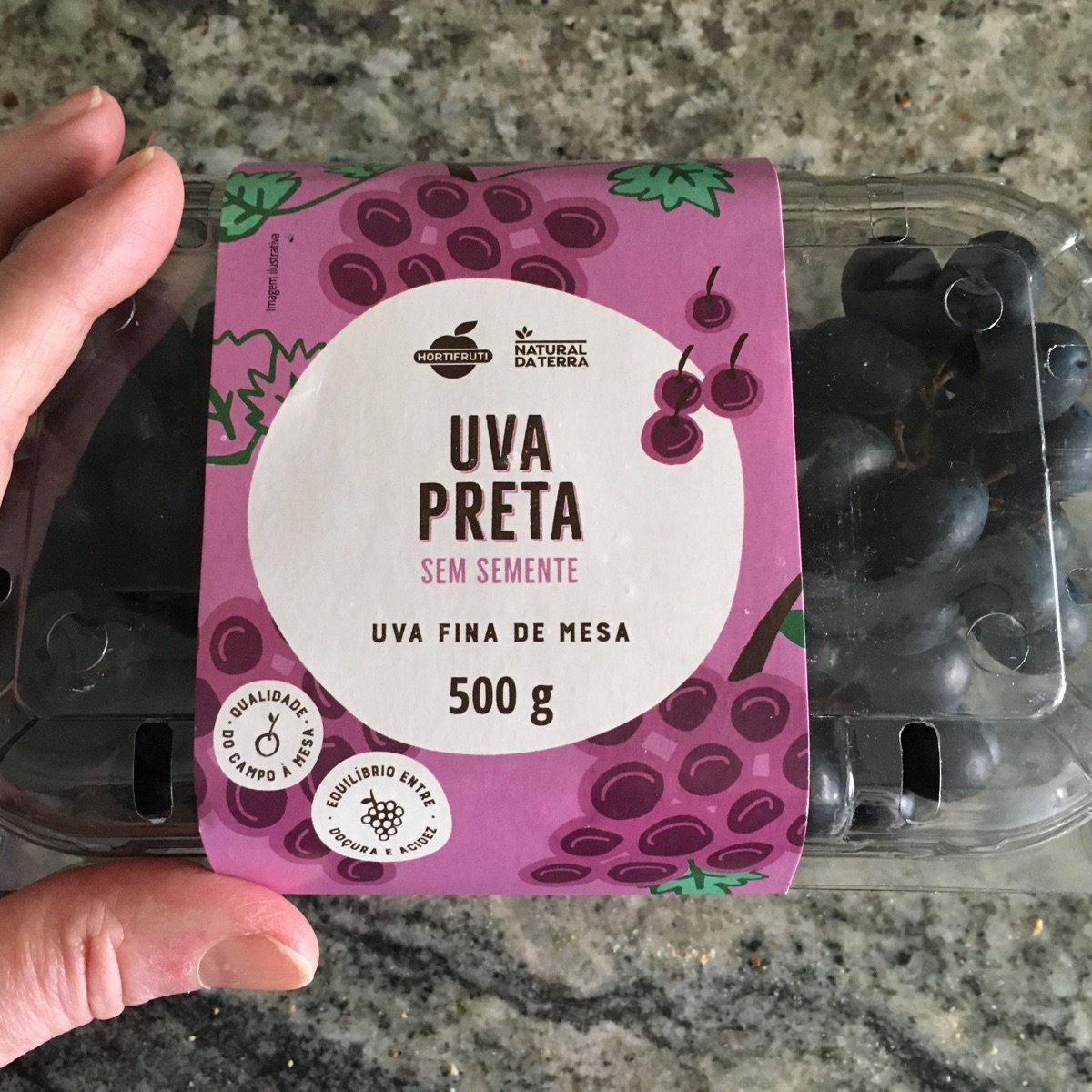 uva preta sem sementes from Natural da terra - Vegan Product Reviews ...