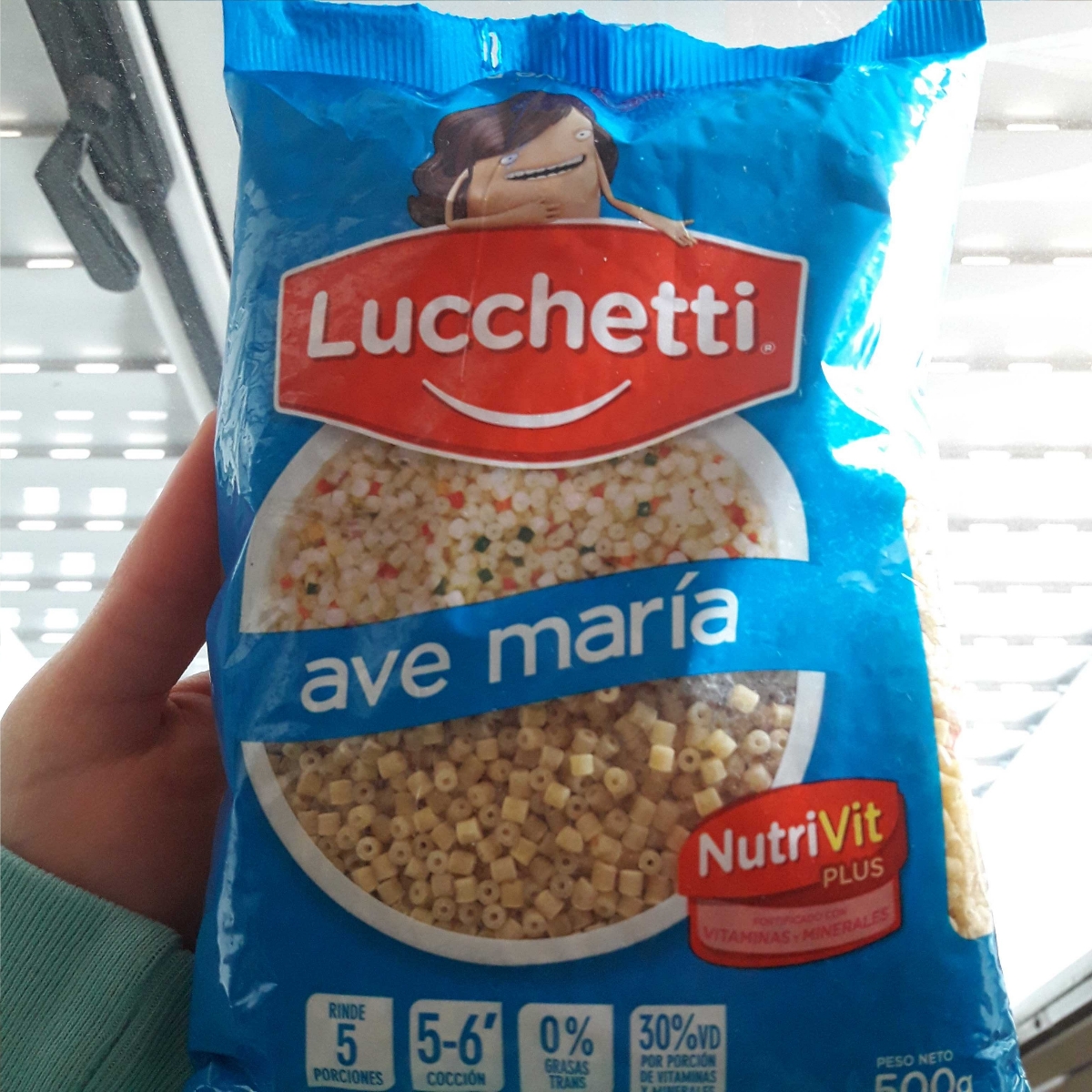 Fideos ave Maria from Lucchetti - Vegan Product Reviews & Ratings ...