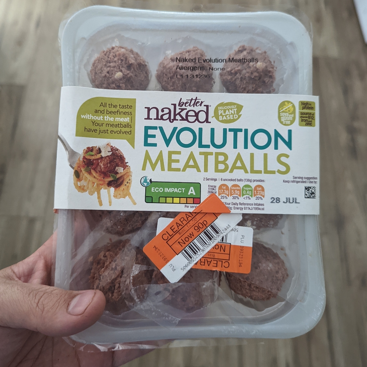 Evolution Meatballs from Better Naked - Vegan Product Reviews & Ratings ...