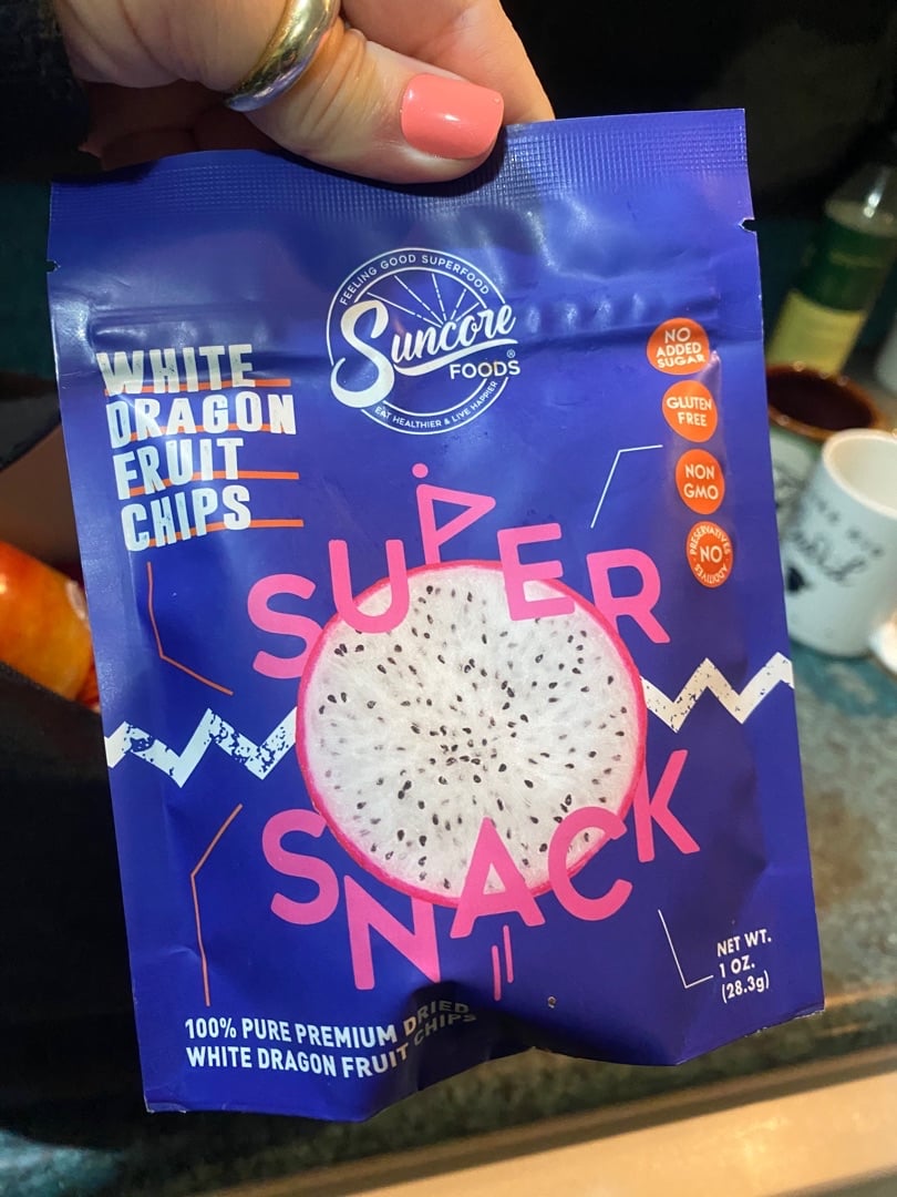 White Dragon Fruit Chips from Suncore foods - Vegan Product Reviews ...