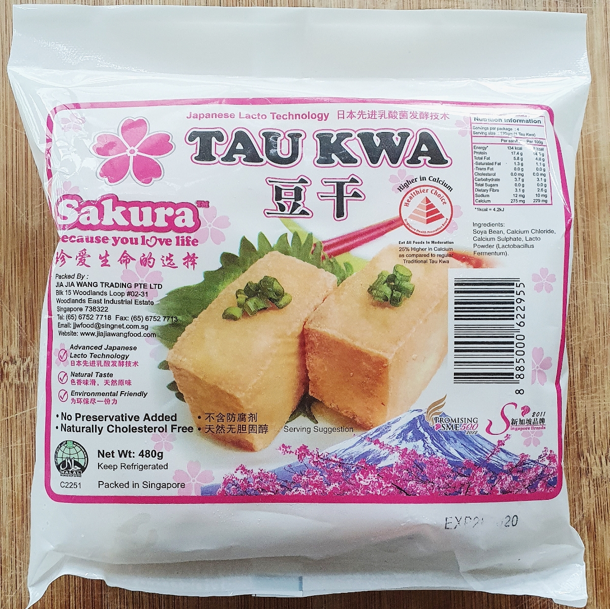Tau Kwa from Sakura because you Love Life - Vegan Product Reviews ...