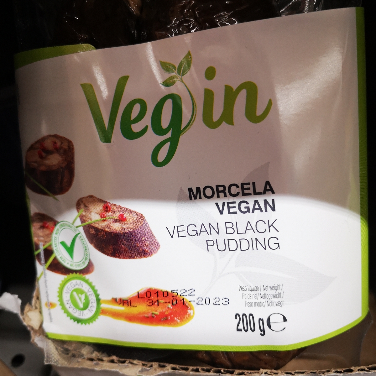 Vegin- Morcela Vegan from Veg in - Vegan Product Reviews & Ratings ...