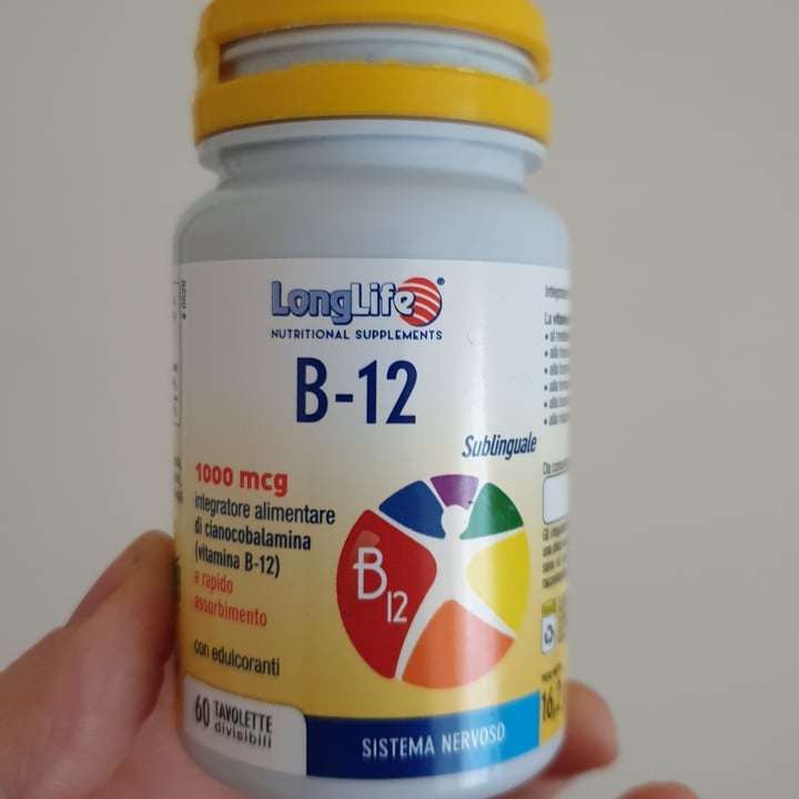 Longlife B-12 1000 mcg Review | abillion