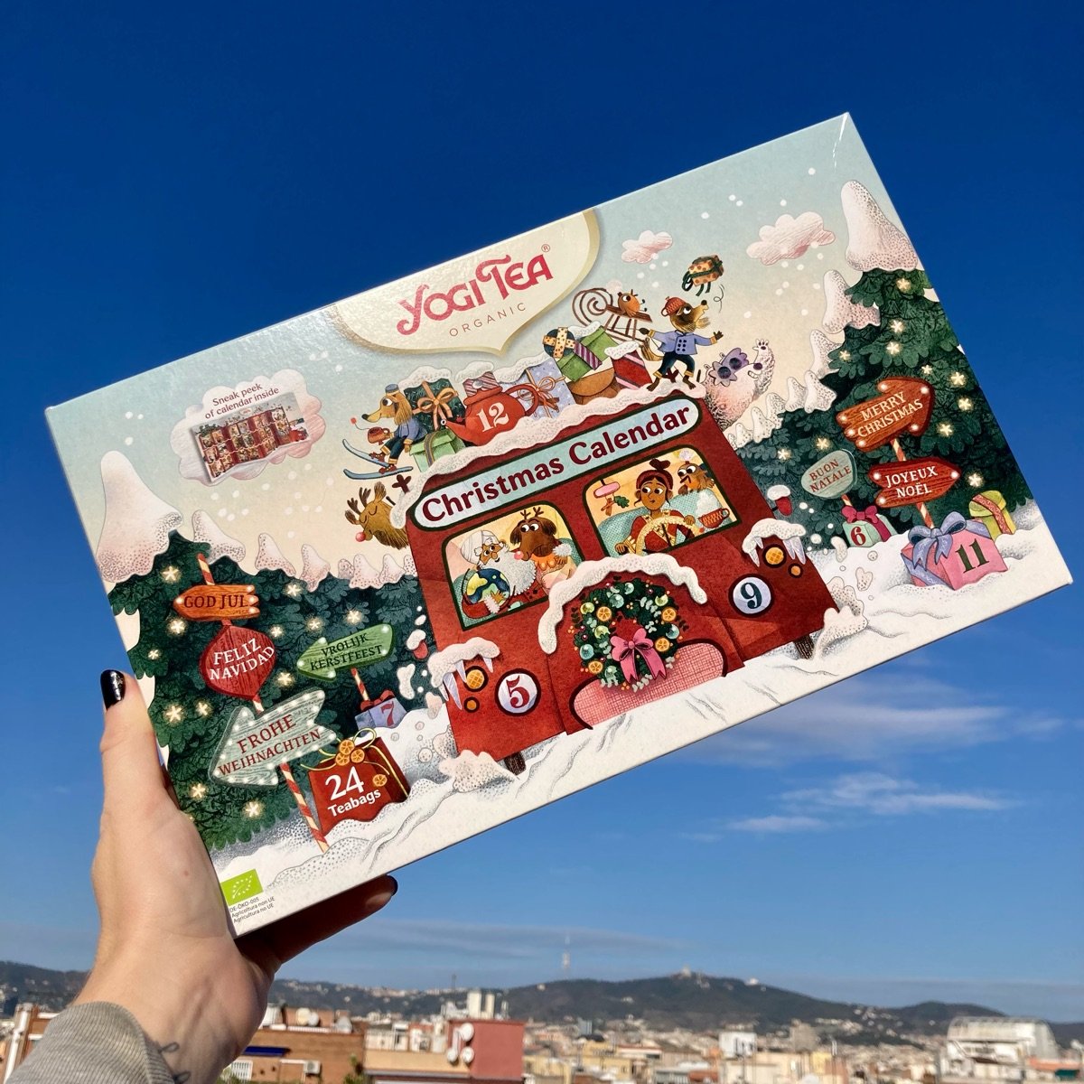 Christmas Calendar from Yogi Tea Organic - Vegan Product Reviews ...