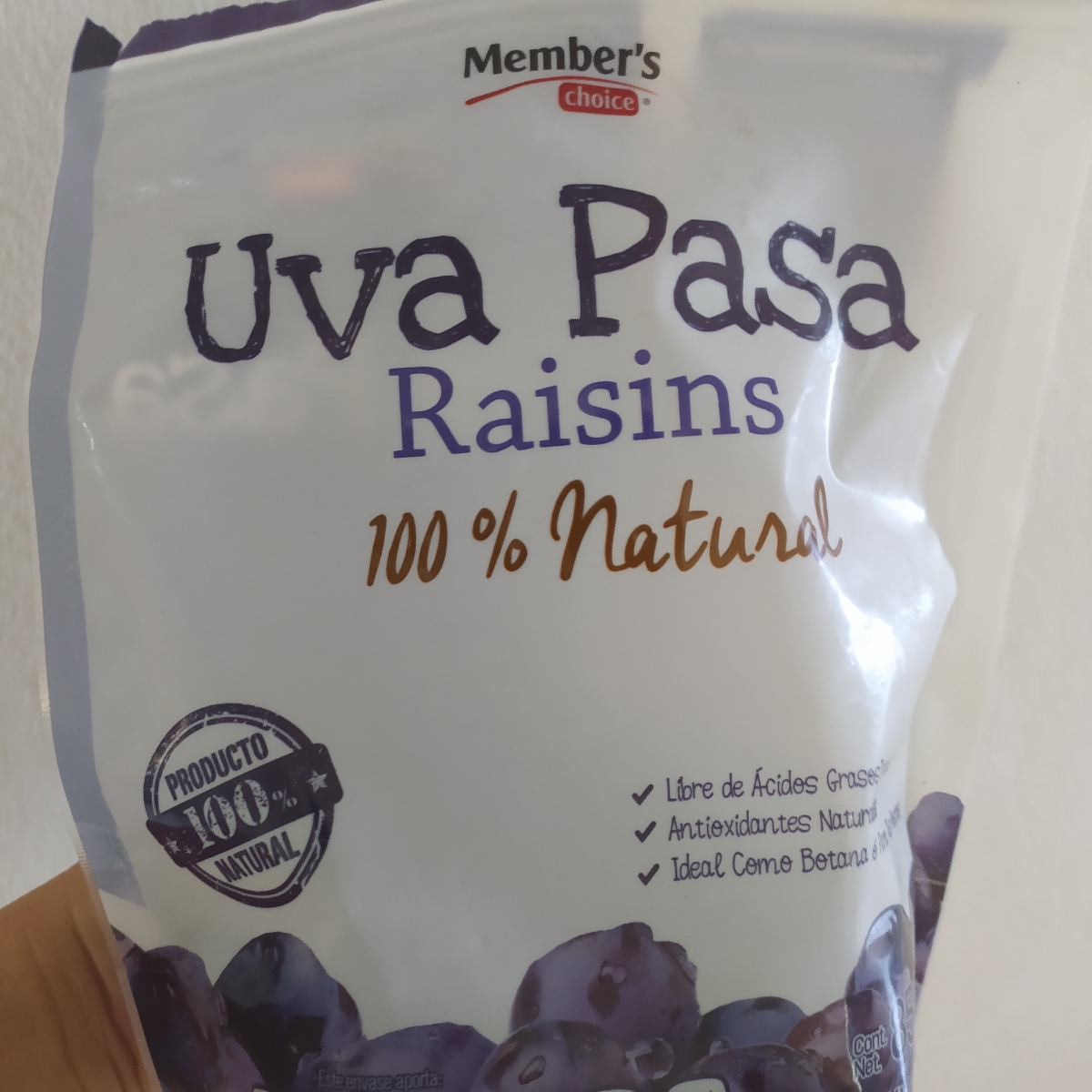 Uva pasa from Members choice - Vegan Product Reviews & Ratings | abillion