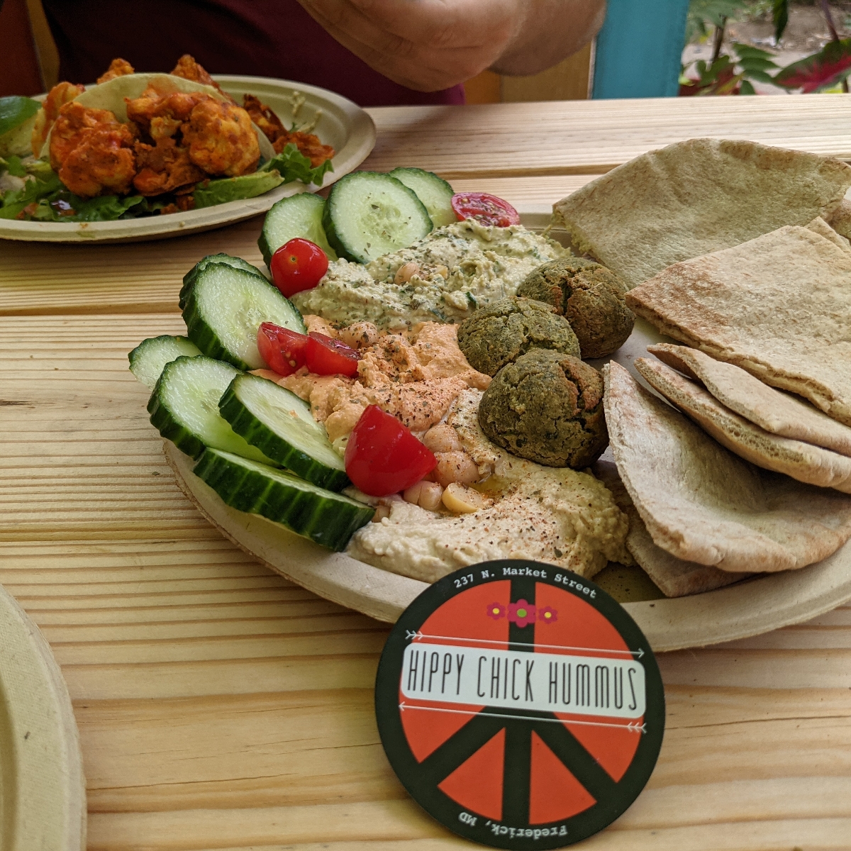 Ricotta Grilled Cheese Panini, Hippy Sampler & Buffalo Tacos at Hippy ...