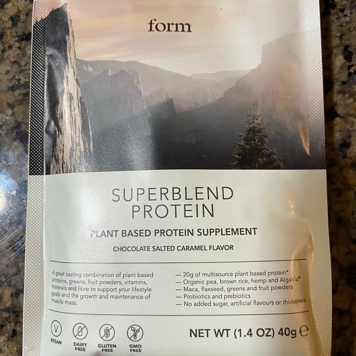 Form Nutrition Superblend protein chocolate salted caramel Review ...