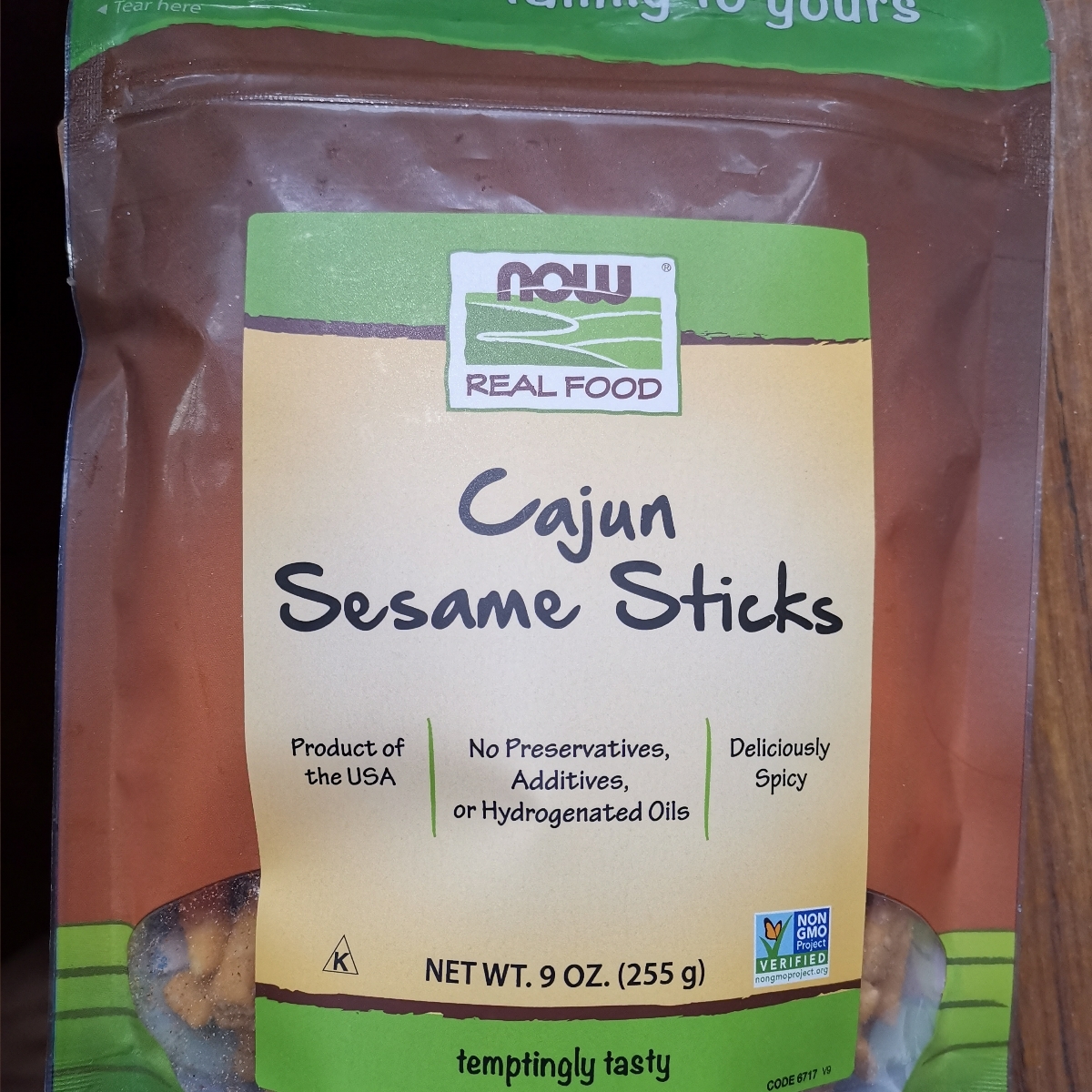 cajun sesame sticks from NOW Foods - Vegan Product Reviews & Ratings ...