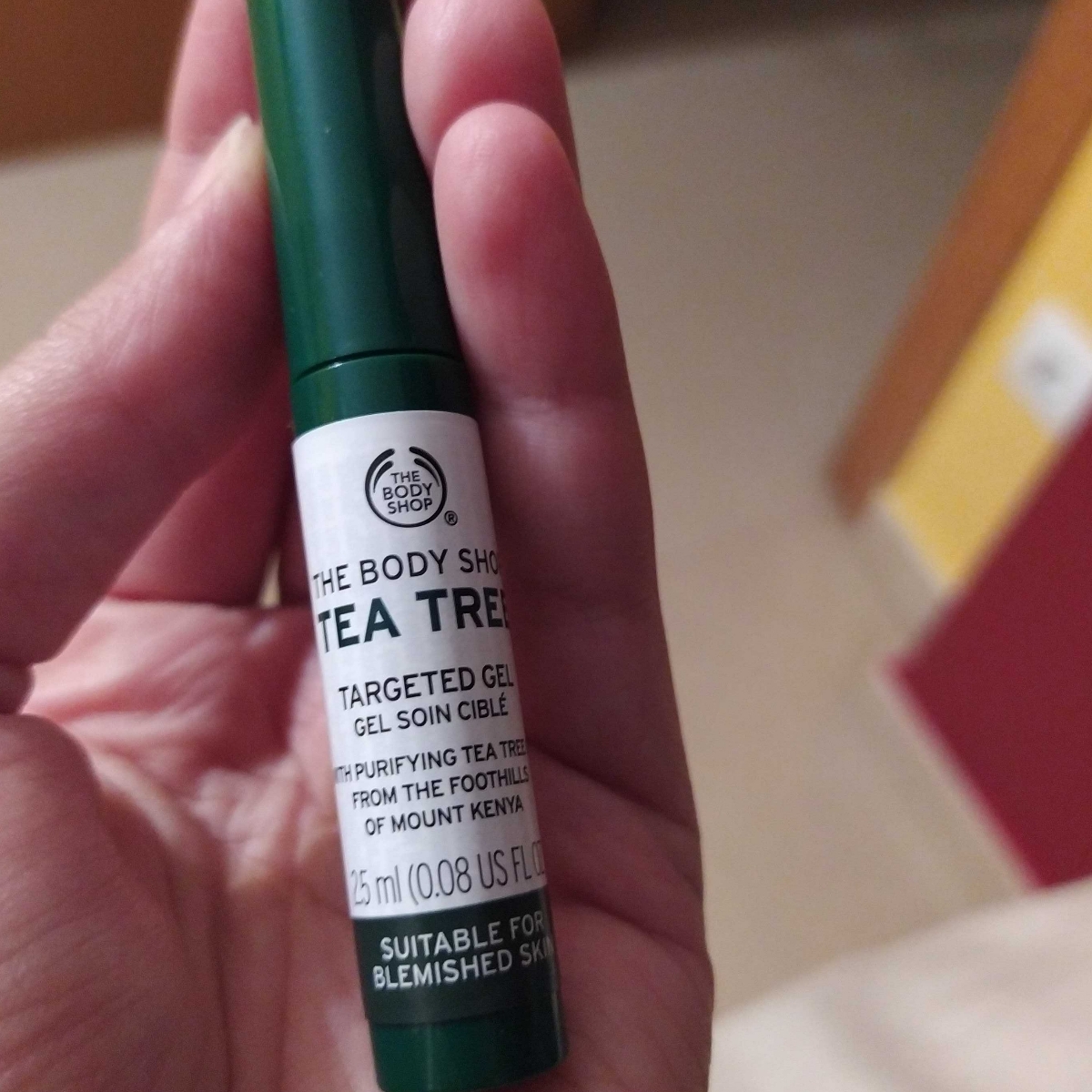 Tea tree targeted gel from The Body Shop - Vegan Product Reviews ...
