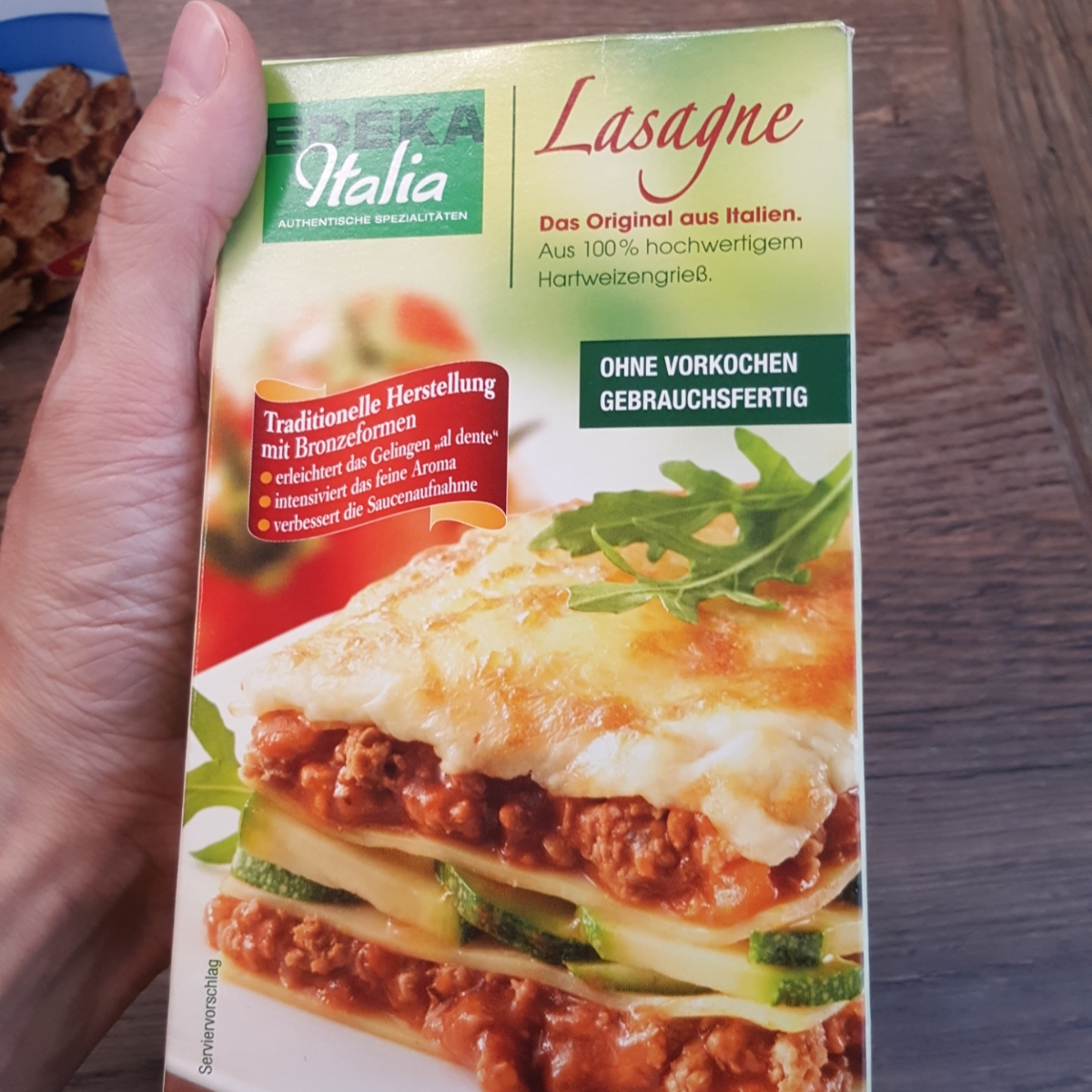 Italia Lasagne from Edeka - Vegan Product Reviews & Ratings | abillion