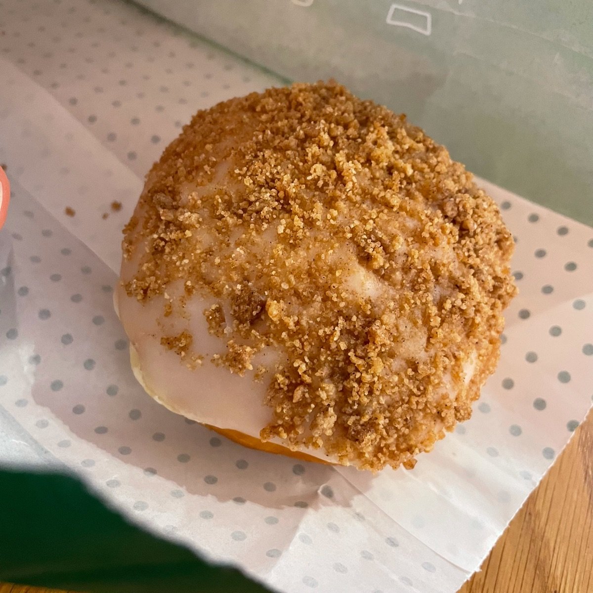 Apple Custard Crumble from Krispy Kreme - Vegan Product Reviews ...