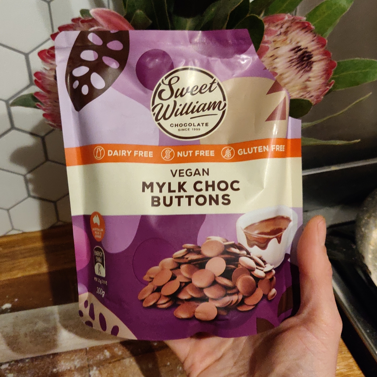vegan mylk choc buttons from Sweet William - Vegan Product Reviews ...