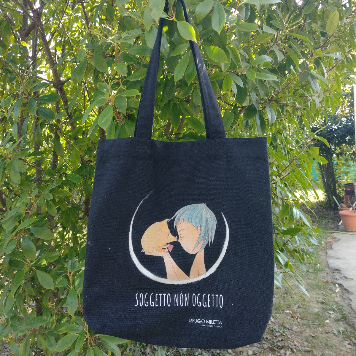 Borsa In Tela Soggetto Non Oggetto from Worth Wearing - Vegan Product ...