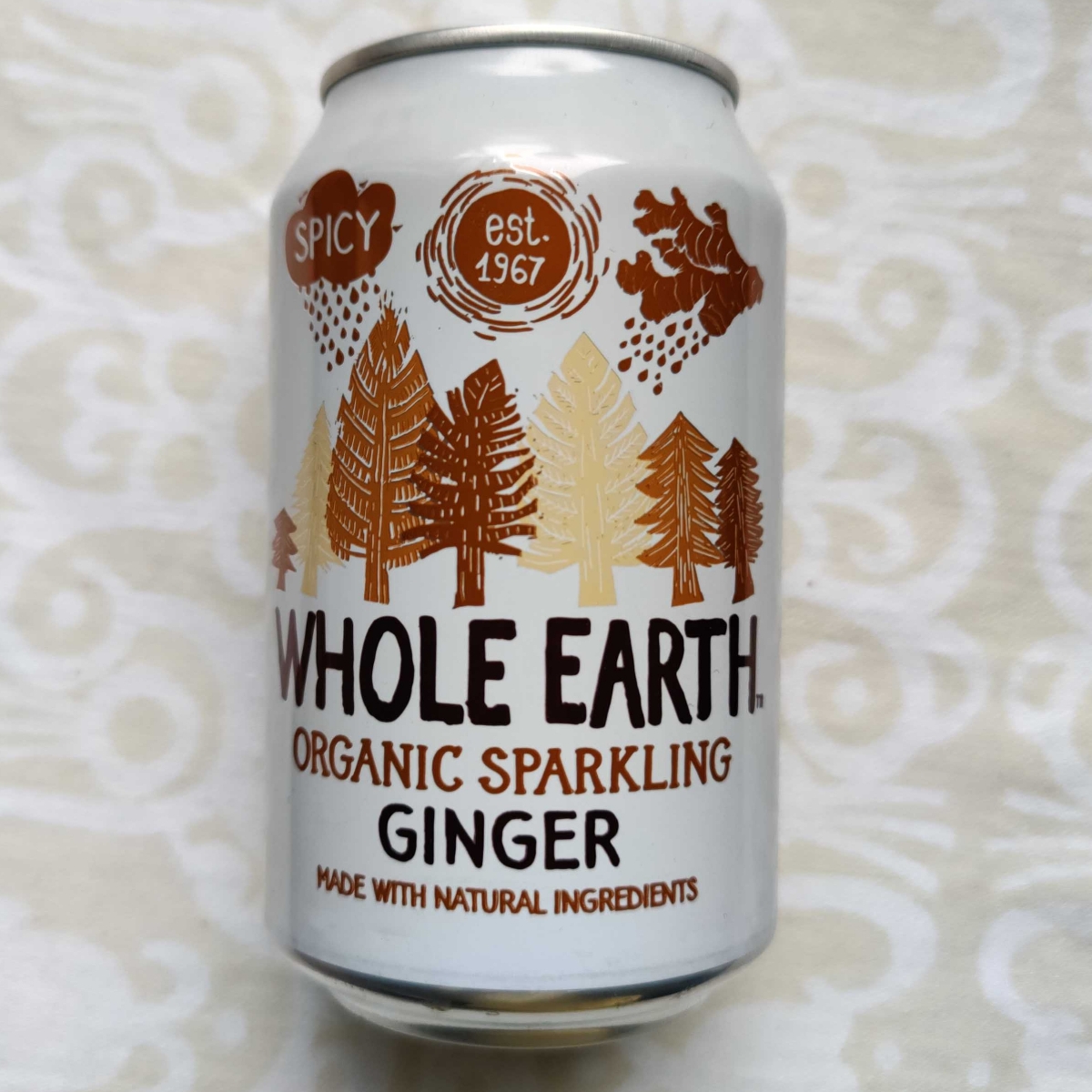 Organic sparkling Ginger drink from Whole Food Earth - Vegan Product ...