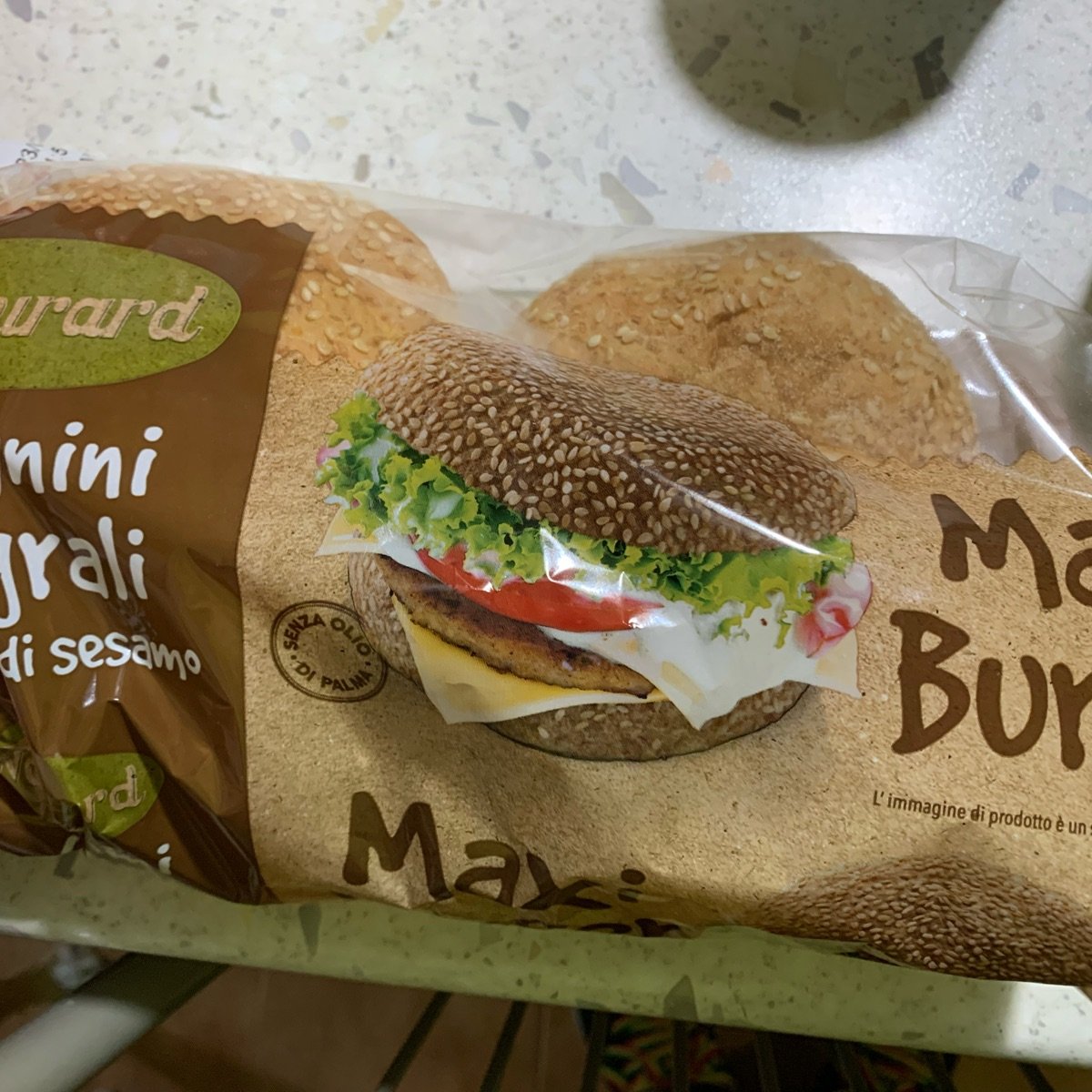 Panini integrali con sesamo from Naturard - Vegan Product Reviews ...