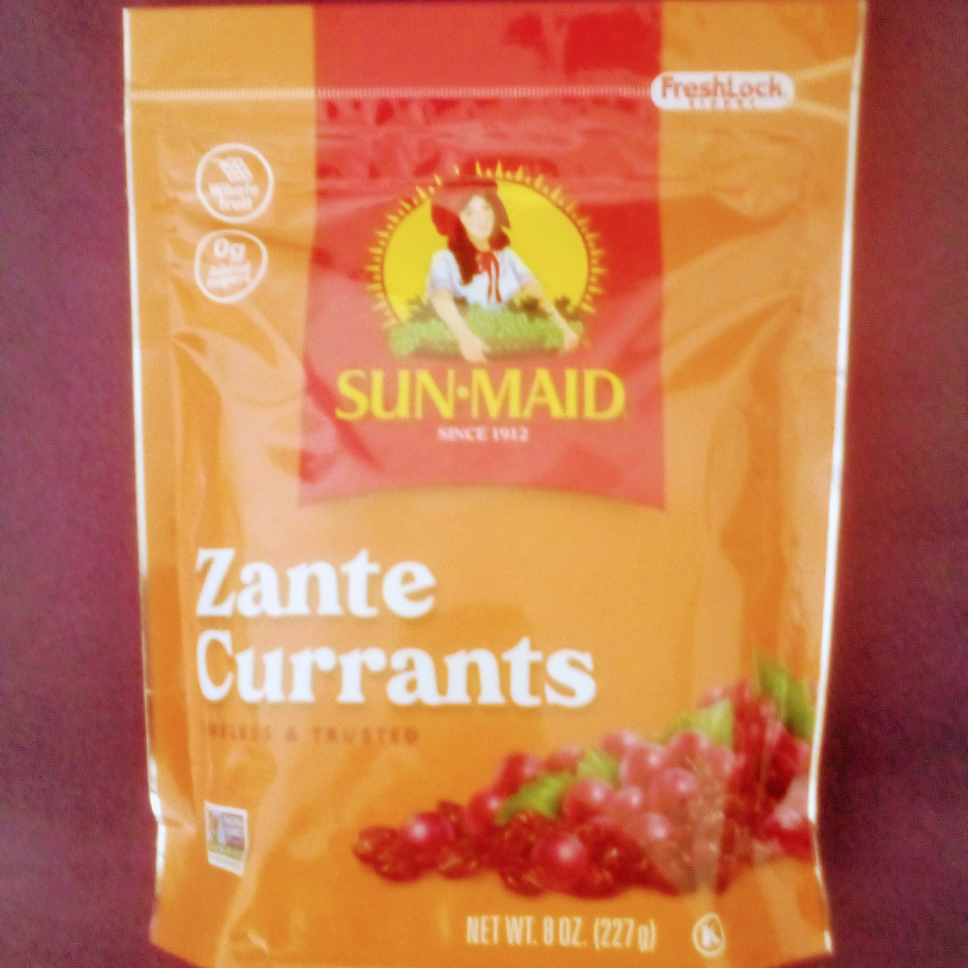 Zante Currants from Sun-Maid - Vegan Product Reviews & Ratings | abillion