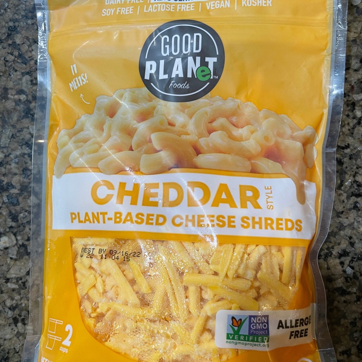 Good Planet Foods cheddar plant-based cheese shreds Reviews | abillion