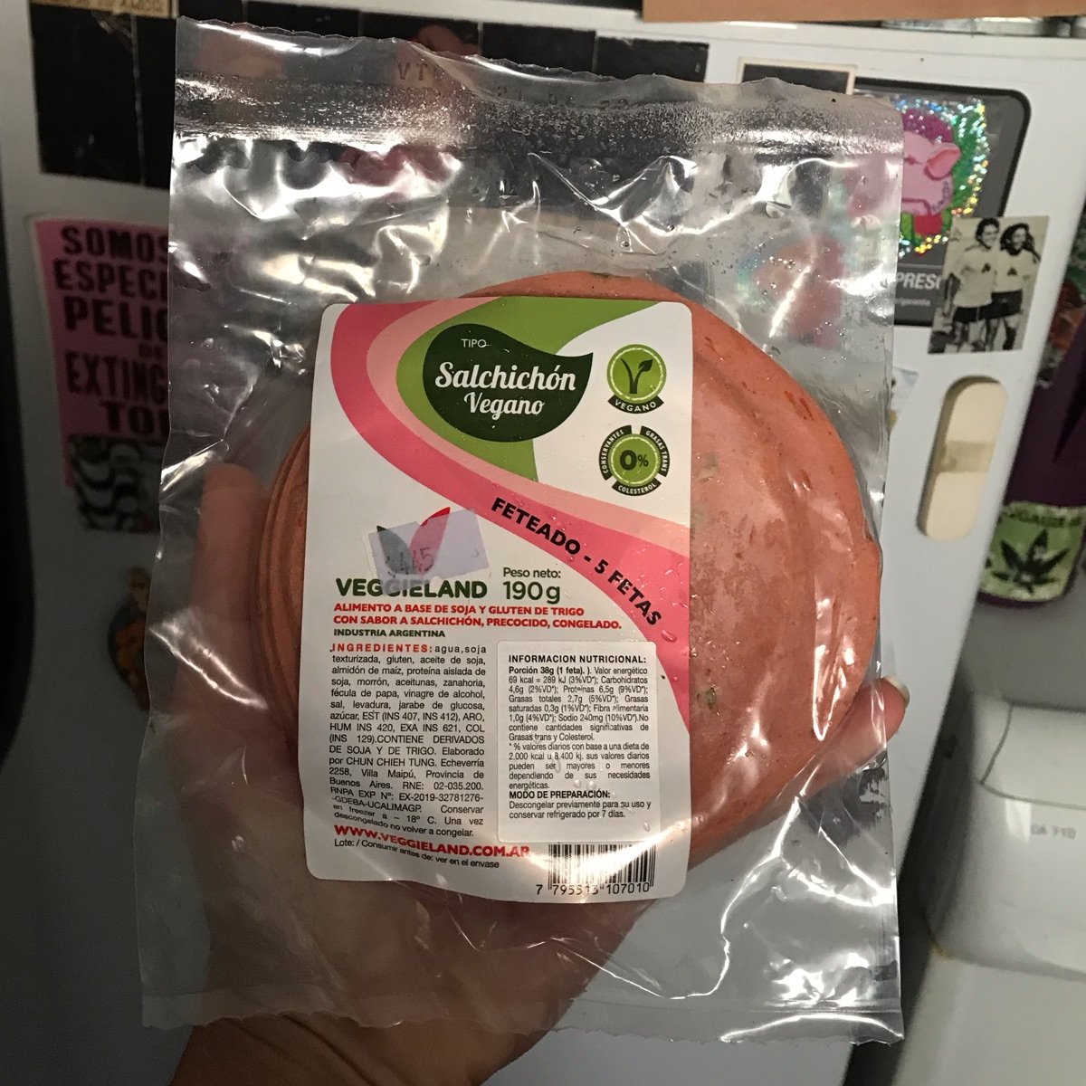 Salchichon primavera from Veggieland - Vegan Product Reviews & Ratings ...