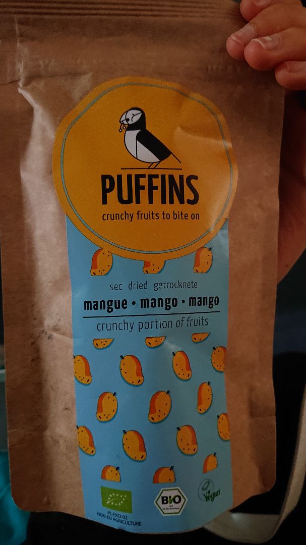 Dried Mango from Puffins - Vegan Product Reviews & Ratings | abillion