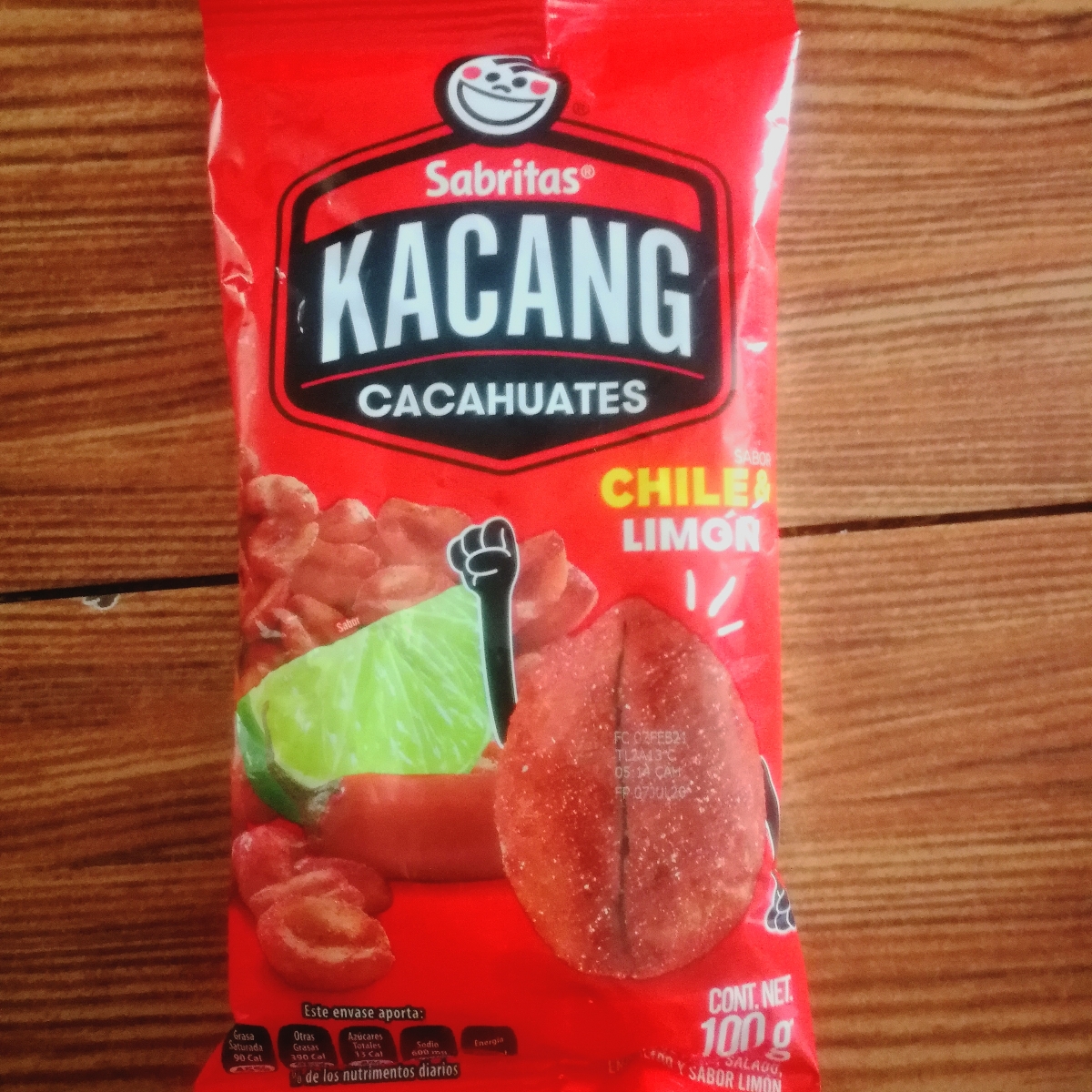 Kacang Cacahuates Chile & Limon from Sabritas - Vegan Product Reviews ...