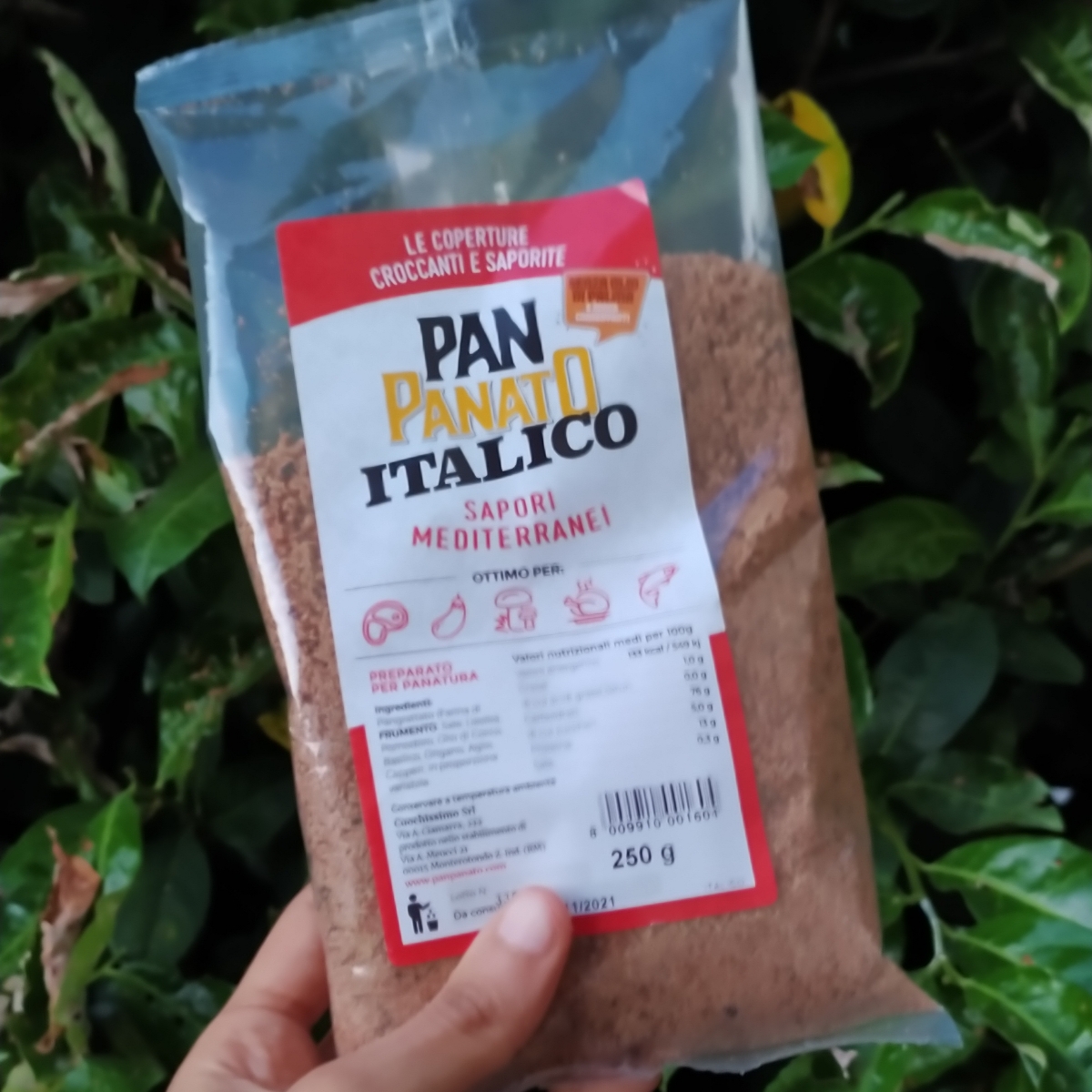 Pan panato Mediterraneo from Pan panato - Vegan Product Reviews ...