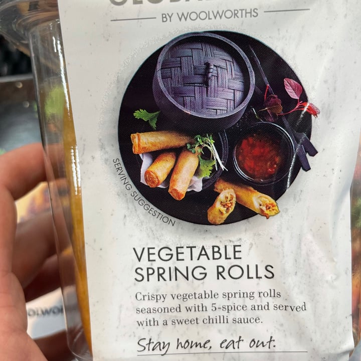 Woolworths Food Vegetable Spring Rolls Review | abillion