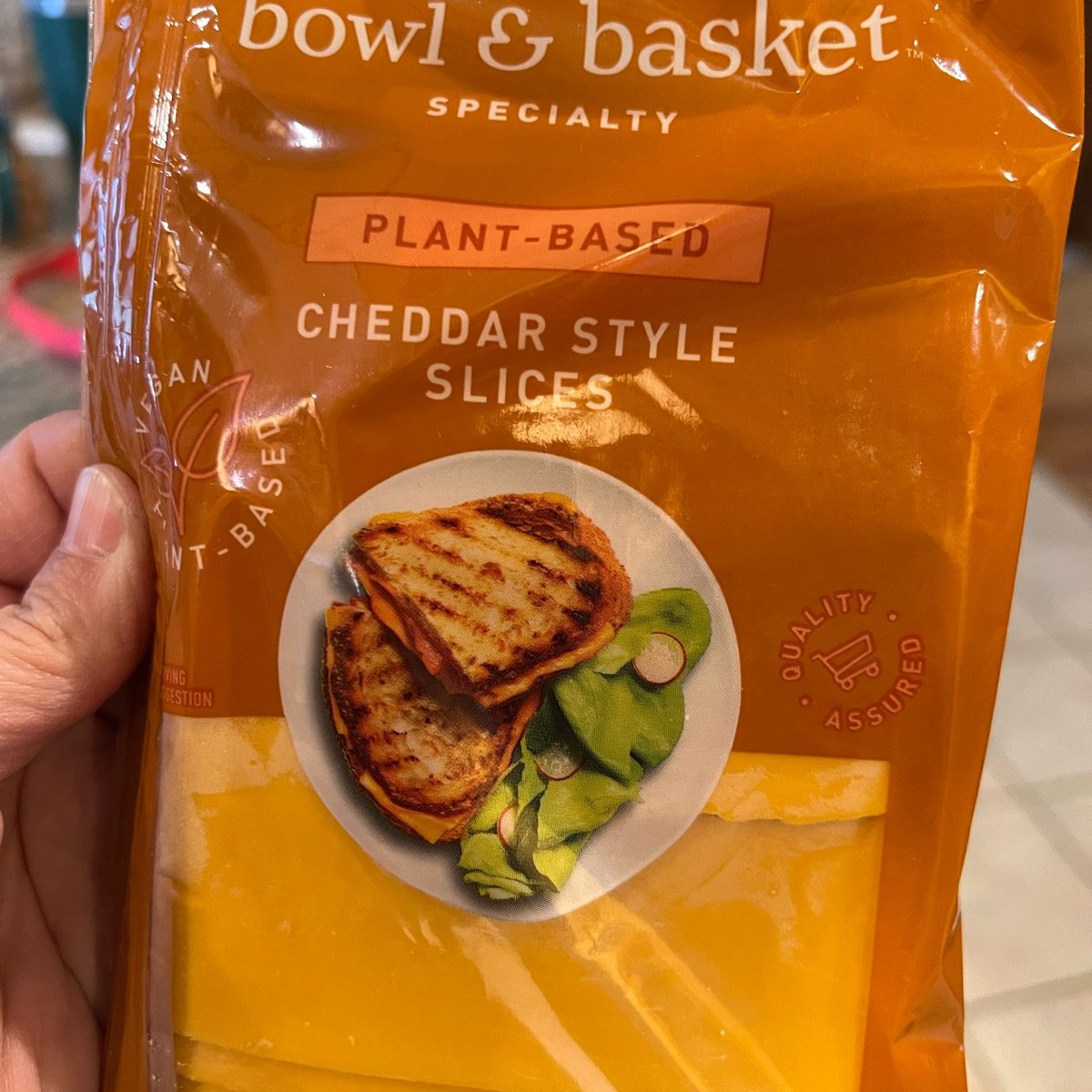 cheddar style slices from Bowl & Basket - Vegan Product Reviews ...