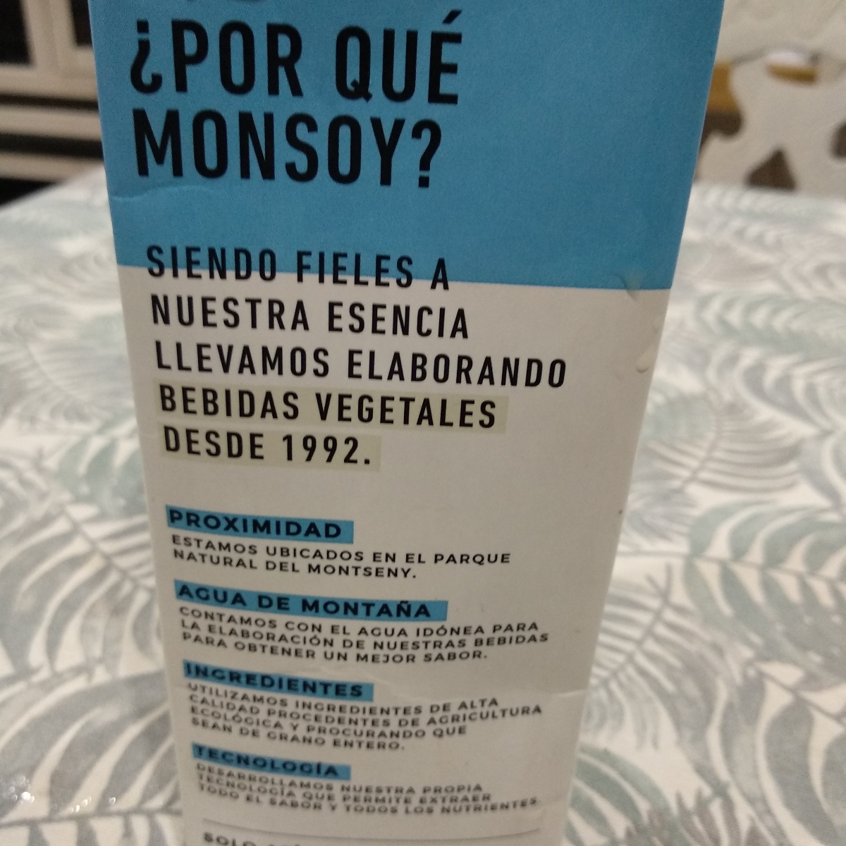 Bebida De Arroz + Coco from Monsoy - Vegan Product Reviews & Ratings ...